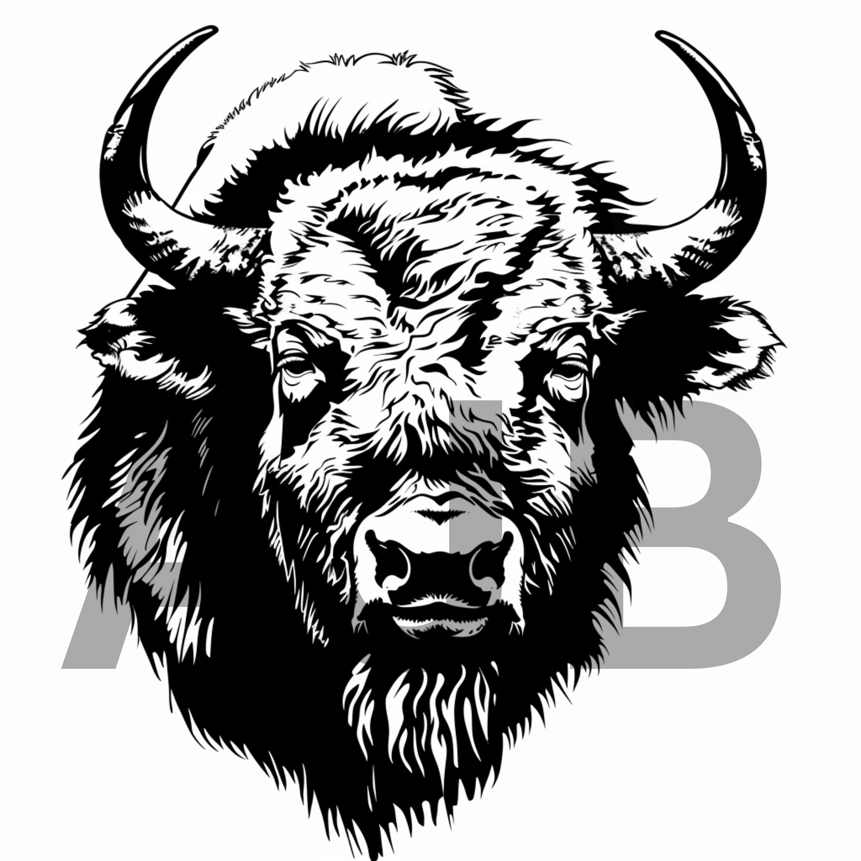 Buffalo Svg File, Buffalo Png File, Buffalo Dxf File, Buffalo Cricut ...