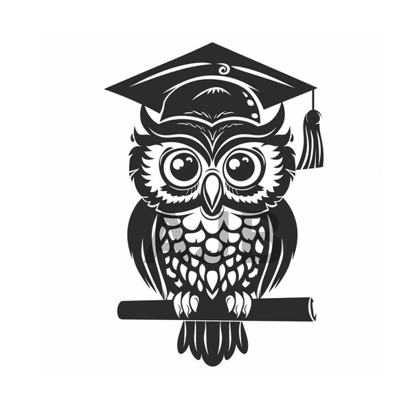 Graduating Owl - Etsy