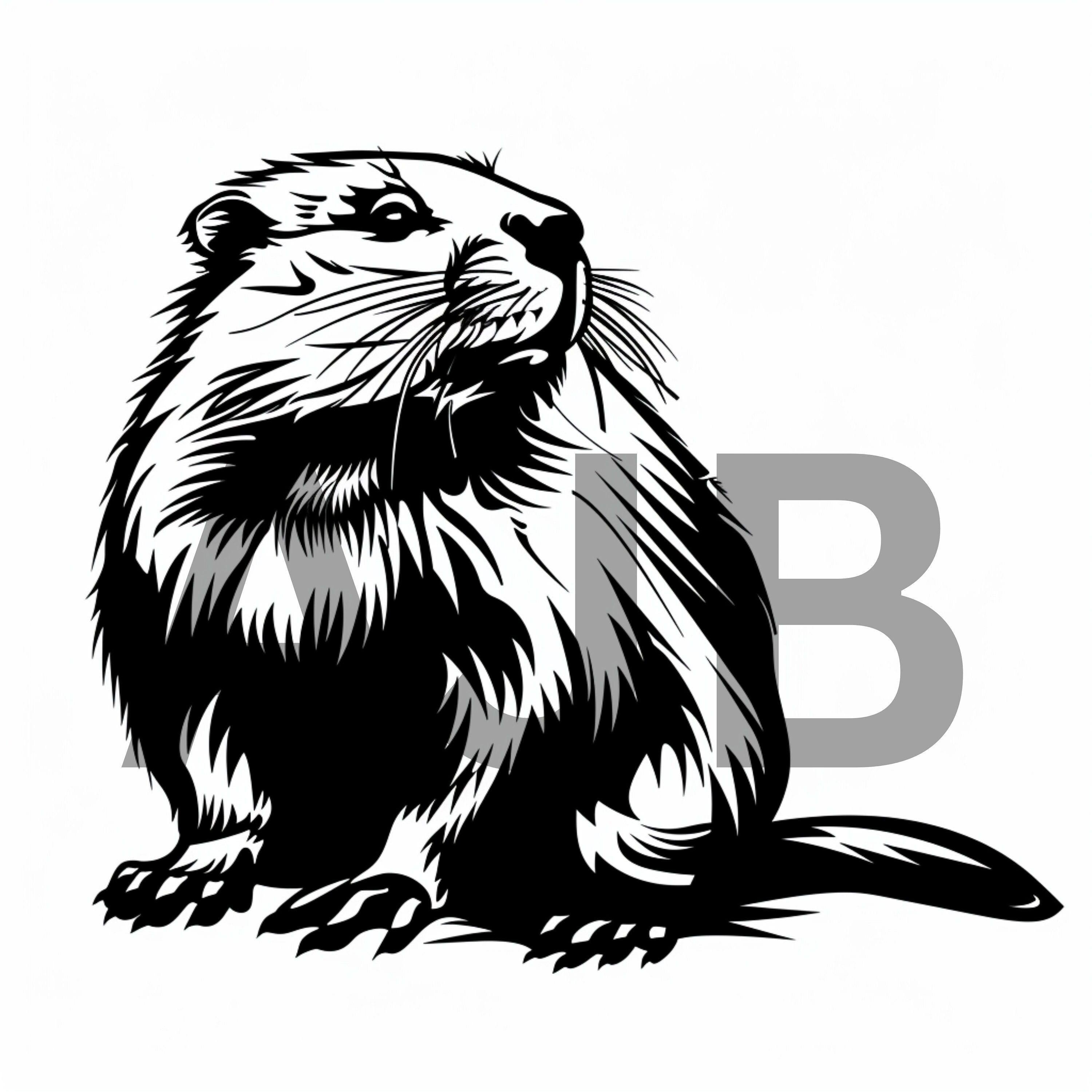 Beaver Svg, Beaver Png, Beaver Dxf, Beaver Cricut File, Beaver T-shirt ...