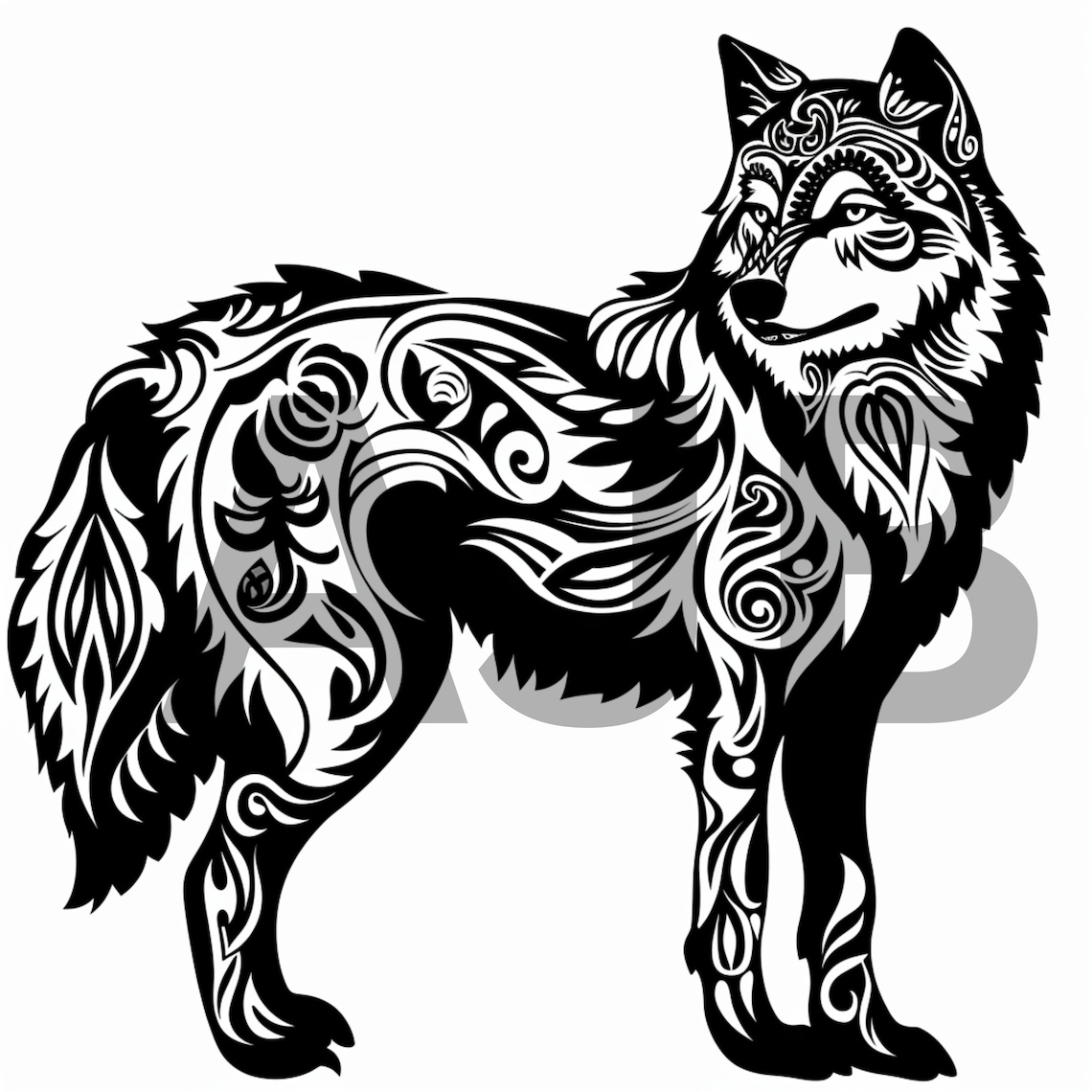 Wolf Svg, Wolf Png, Wolf Dxf, Wolf Cricut File, Wolf T-shirt Design ...