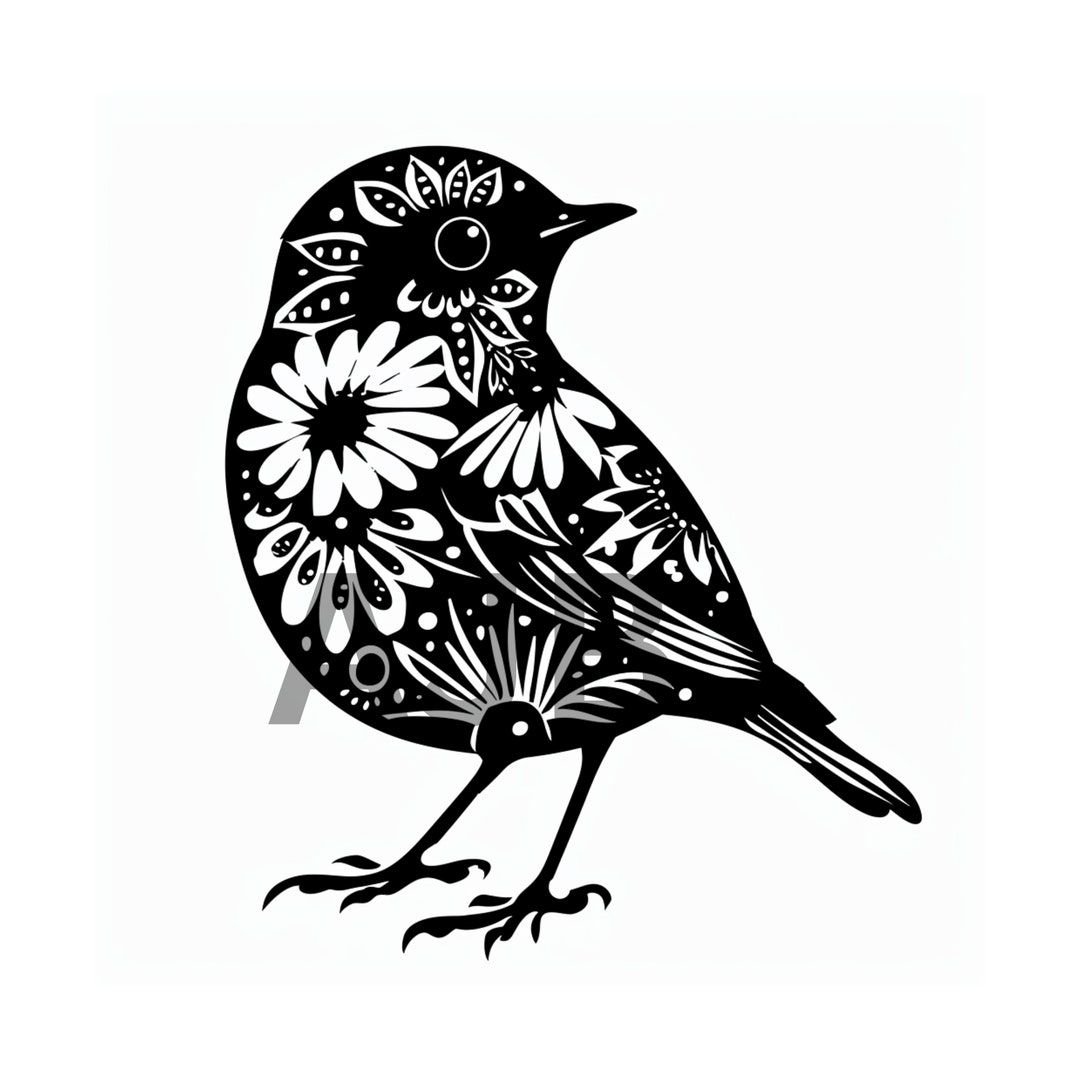 Bird Svg File, Bird Png File, Bird Dxf File, Bird Laser Engraving File ...