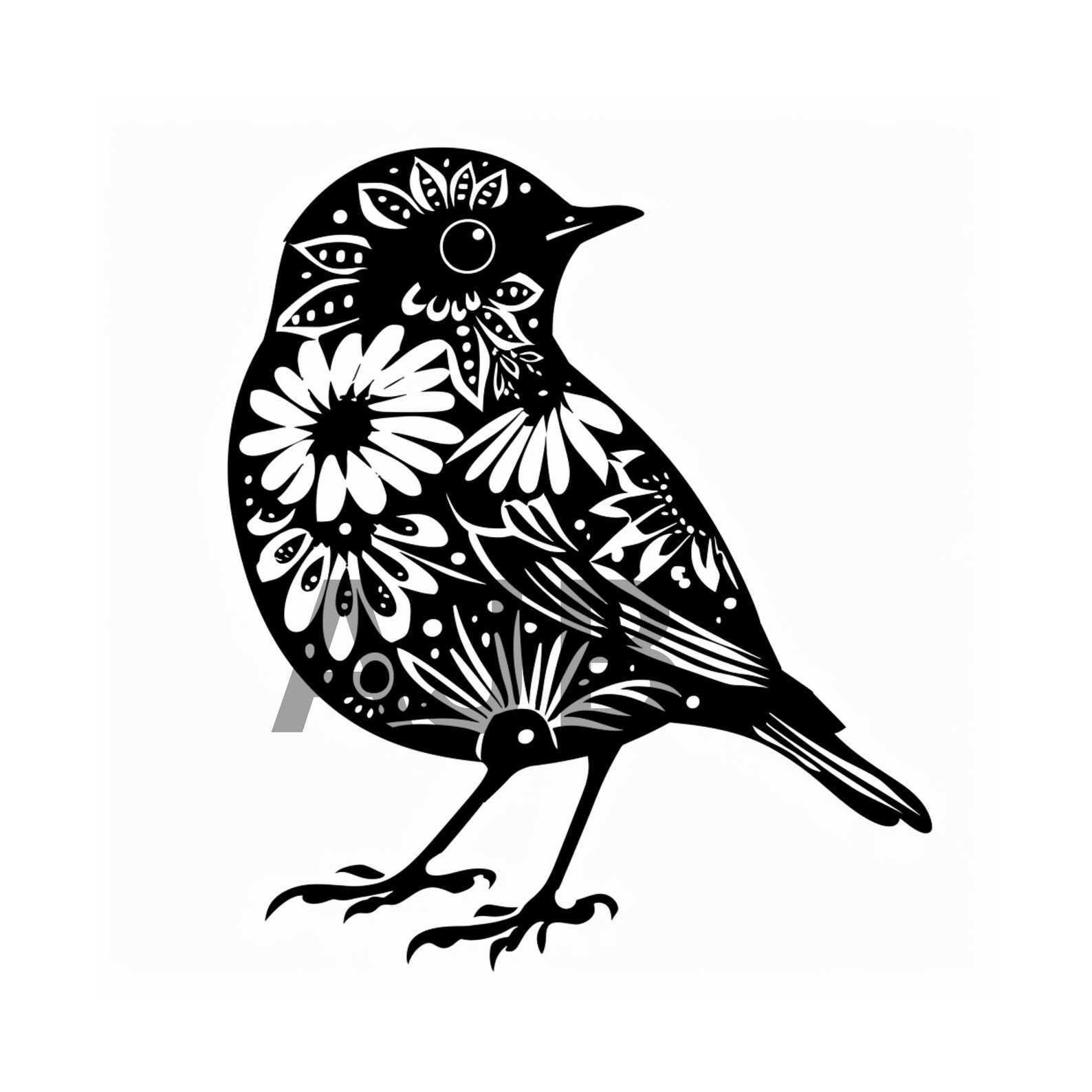Bird Svg File, Bird Png File, Bird Dxf File, Bird Laser Engraving File ...