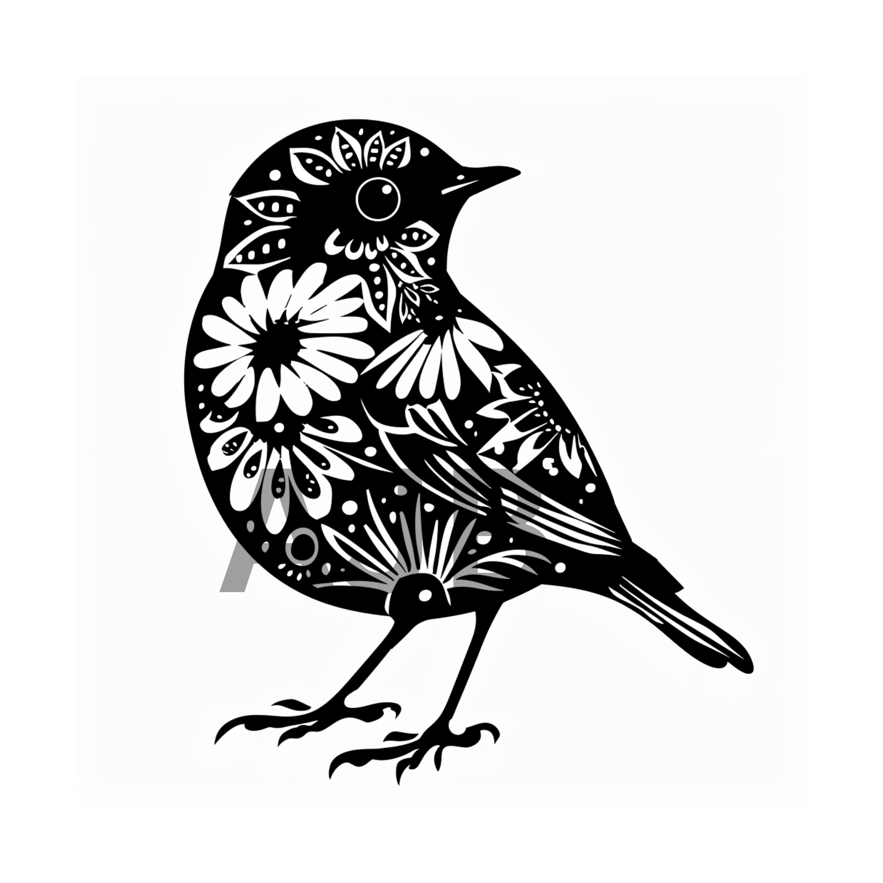 Bird Svg File, Bird Png File, Bird Dxf File, Bird Laser Engraving File ...