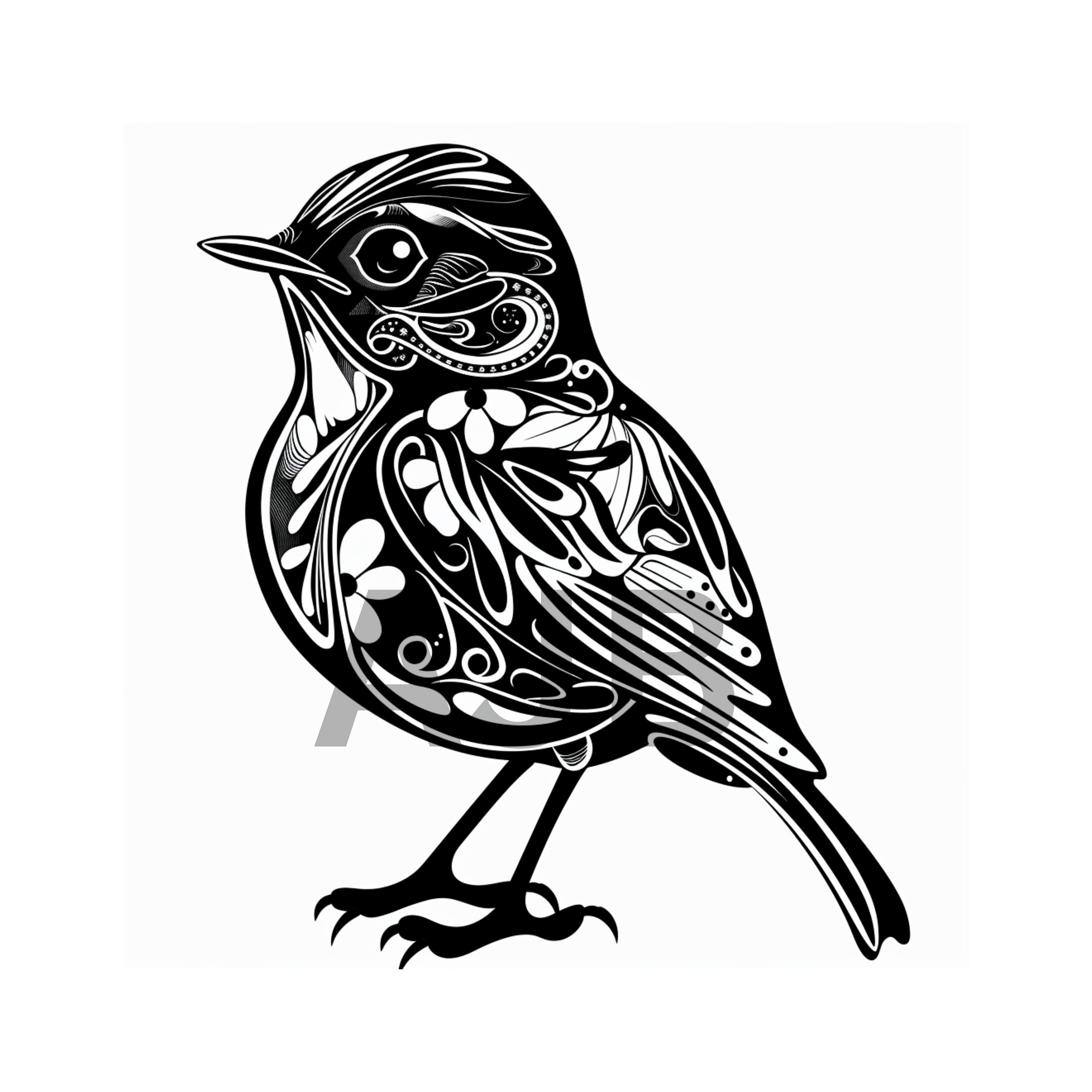 Bird Svg File, Bird Png File, Bird Dxf File, Bird Laser Engraving File ...