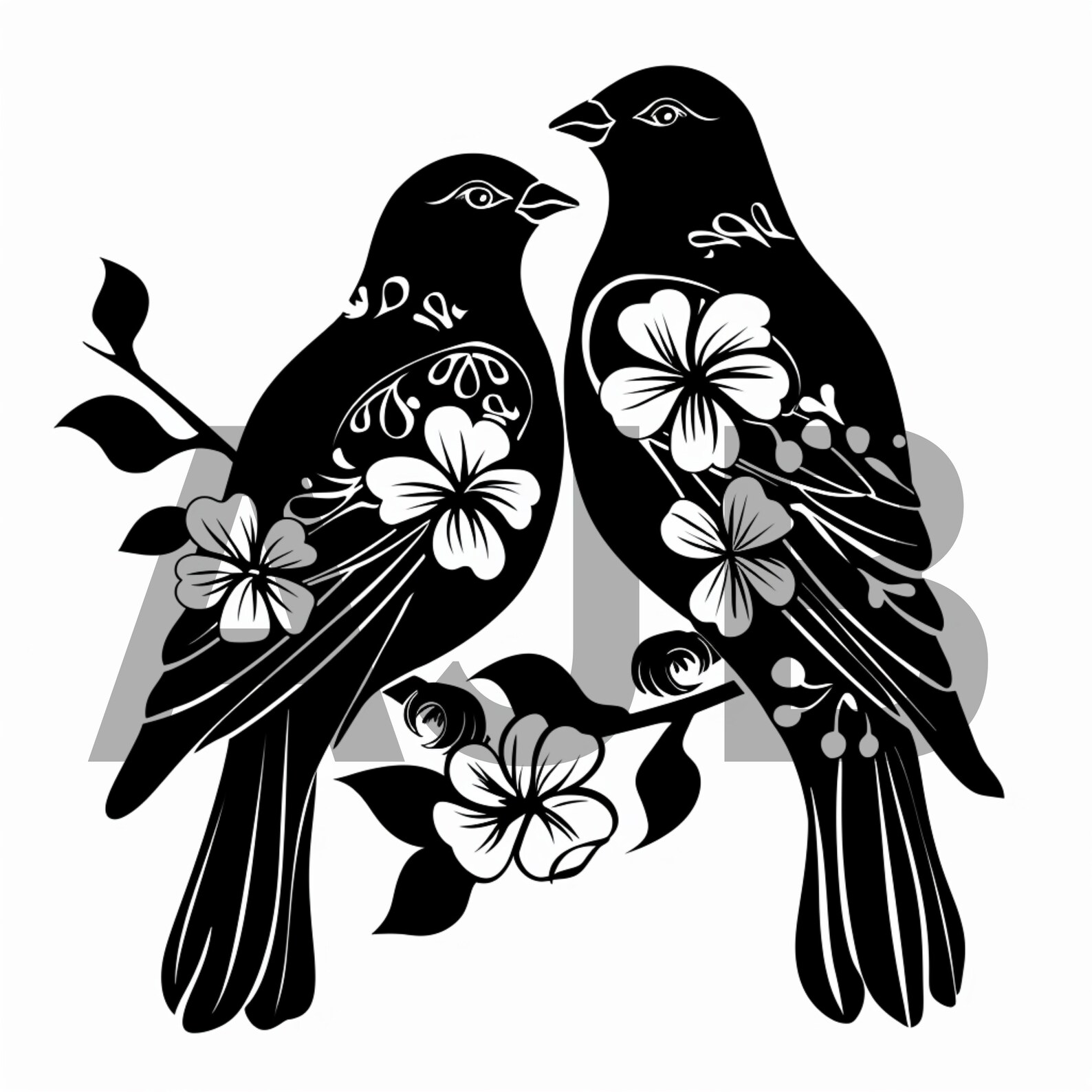 Bird Svg File, Bird Png File, Bird Dxf File, Bird Laser Engraving File ...