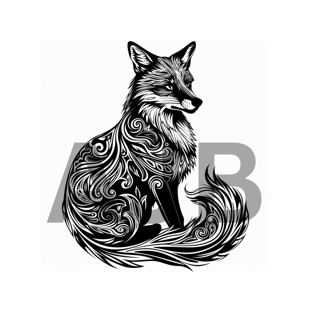 Fox Svg, Fox Png, Fox Dxf, Fox Cricut File, Fox T-shirt Design, Fox ...
