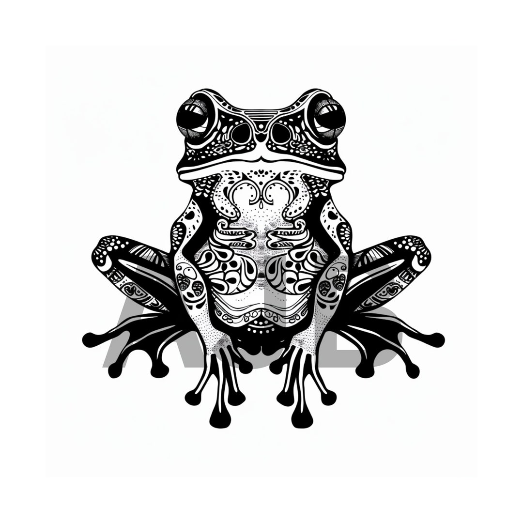 Frog Svg File, Frog Png, Frog Dxf, Frog Cricut File, Frog Laser ...