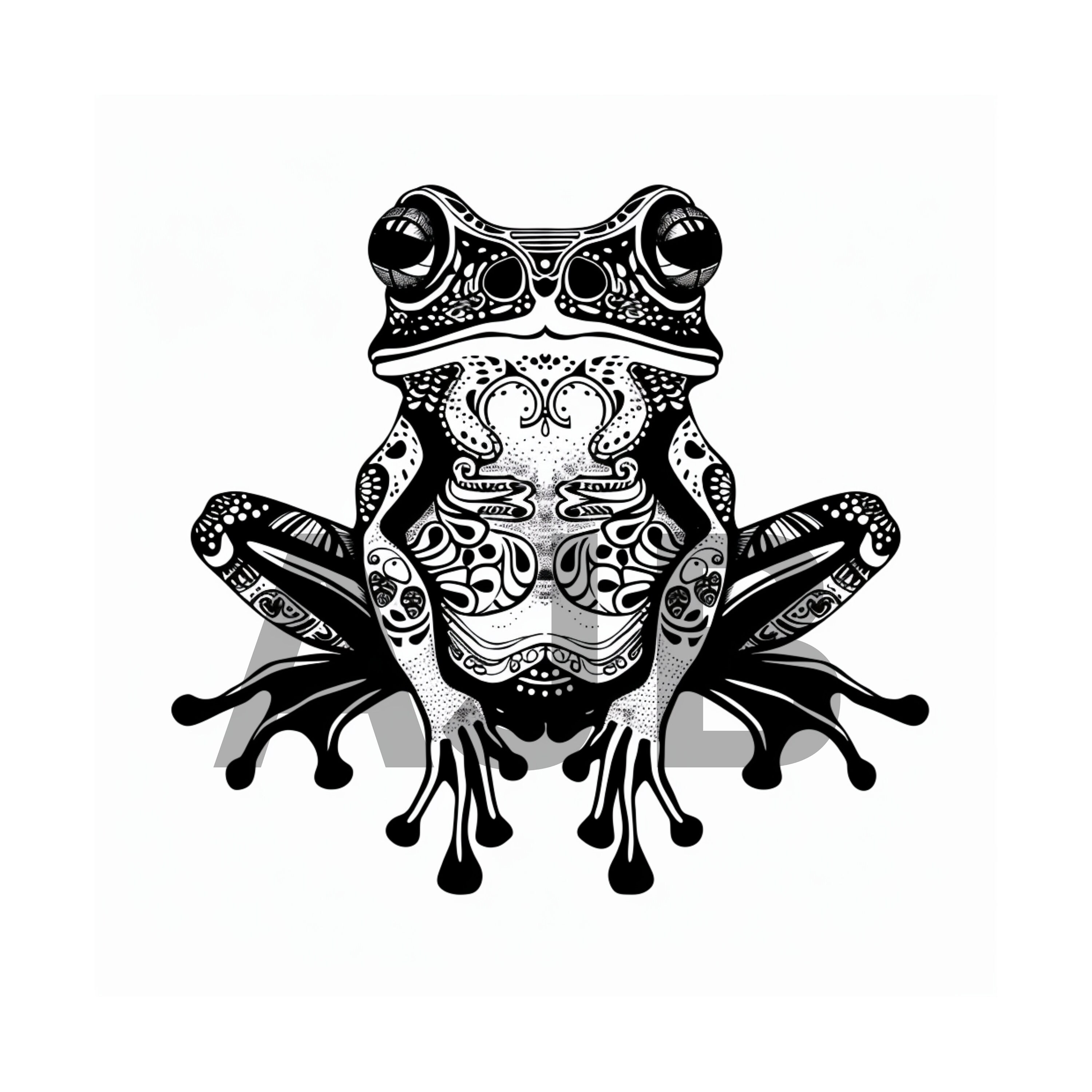Frog Svg File, Frog Png, Frog Dxf, Frog Cricut File, Frog Laser ...
