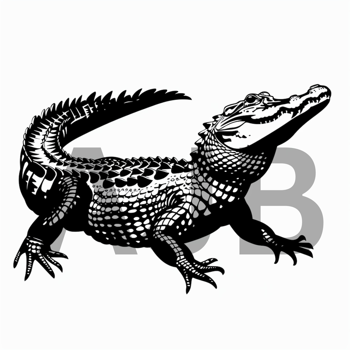 Alligators Svg File, Alligators Png File, Alligators Dxf File ...
