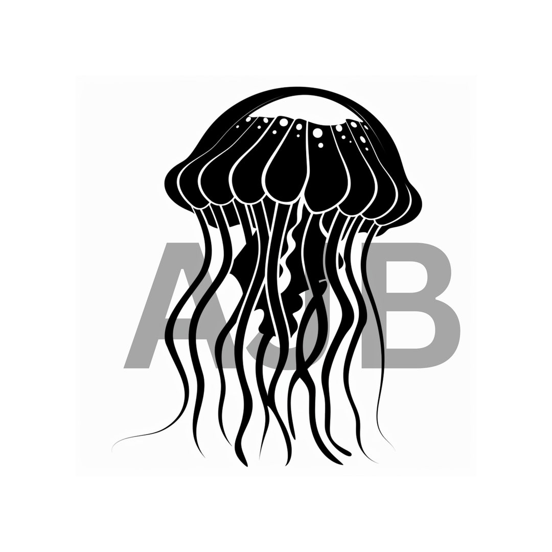 Jellyfish Svg, Jellyfish Png, Jellyfish Dxf, Jellyfish Cricut File ...