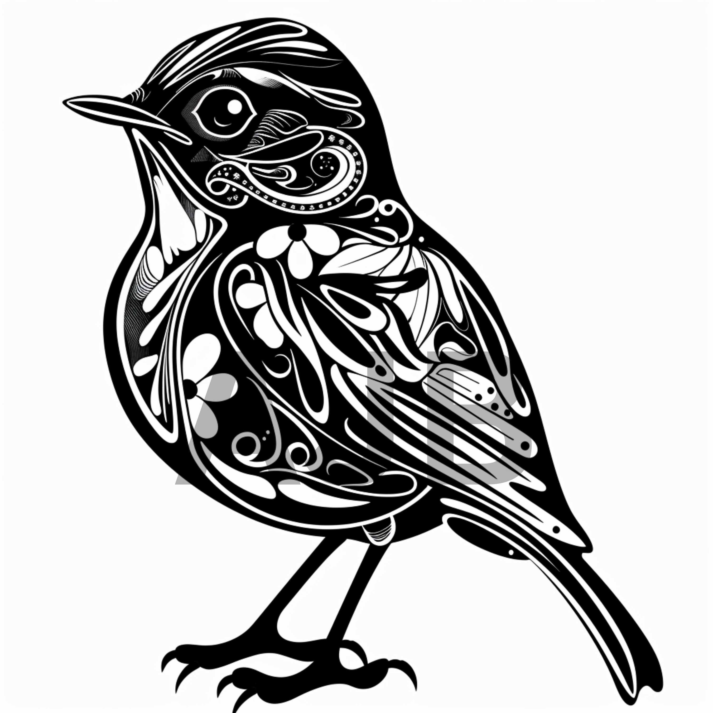 Bird Svg File, Bird Png File, Bird Dxf File, Bird Laser Engraving File ...