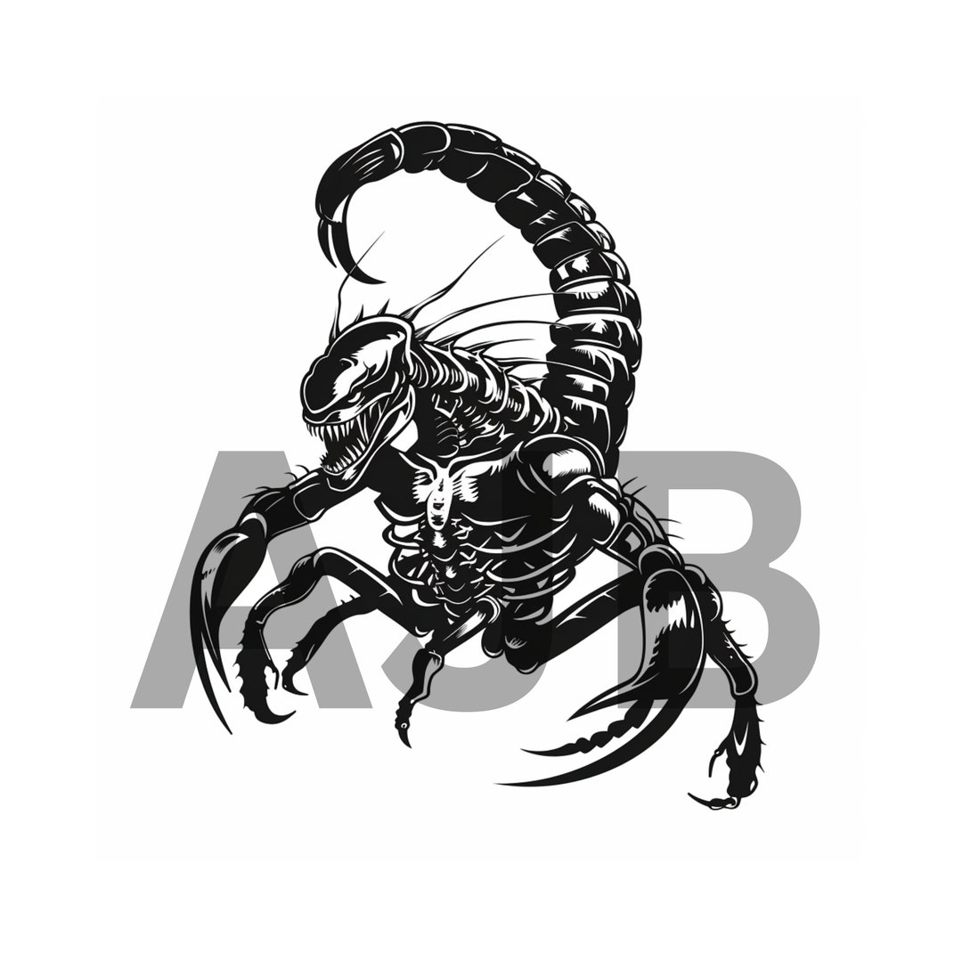 Scorpion Svg , Scorpion Png, Scorpion Dxf, Scorpion Cricut File ...