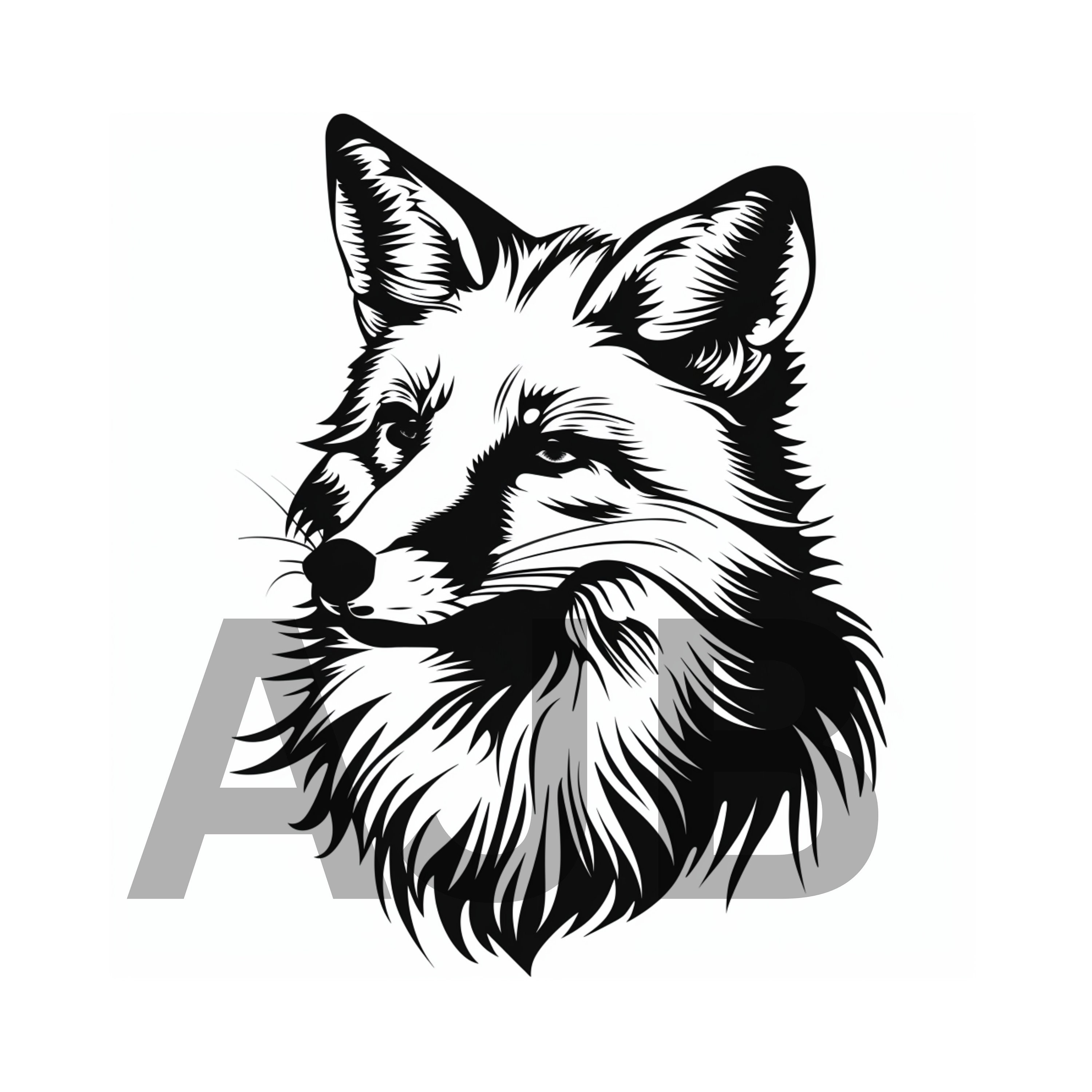 Fox Svg, Fox Png, Fox Dxf, Fox Cricut File, Fox T-shirt Design, Fox ...