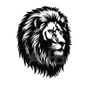 Lion Head Svg, Lion Head Png, Lion Vector, Lion Clipart - Etsy