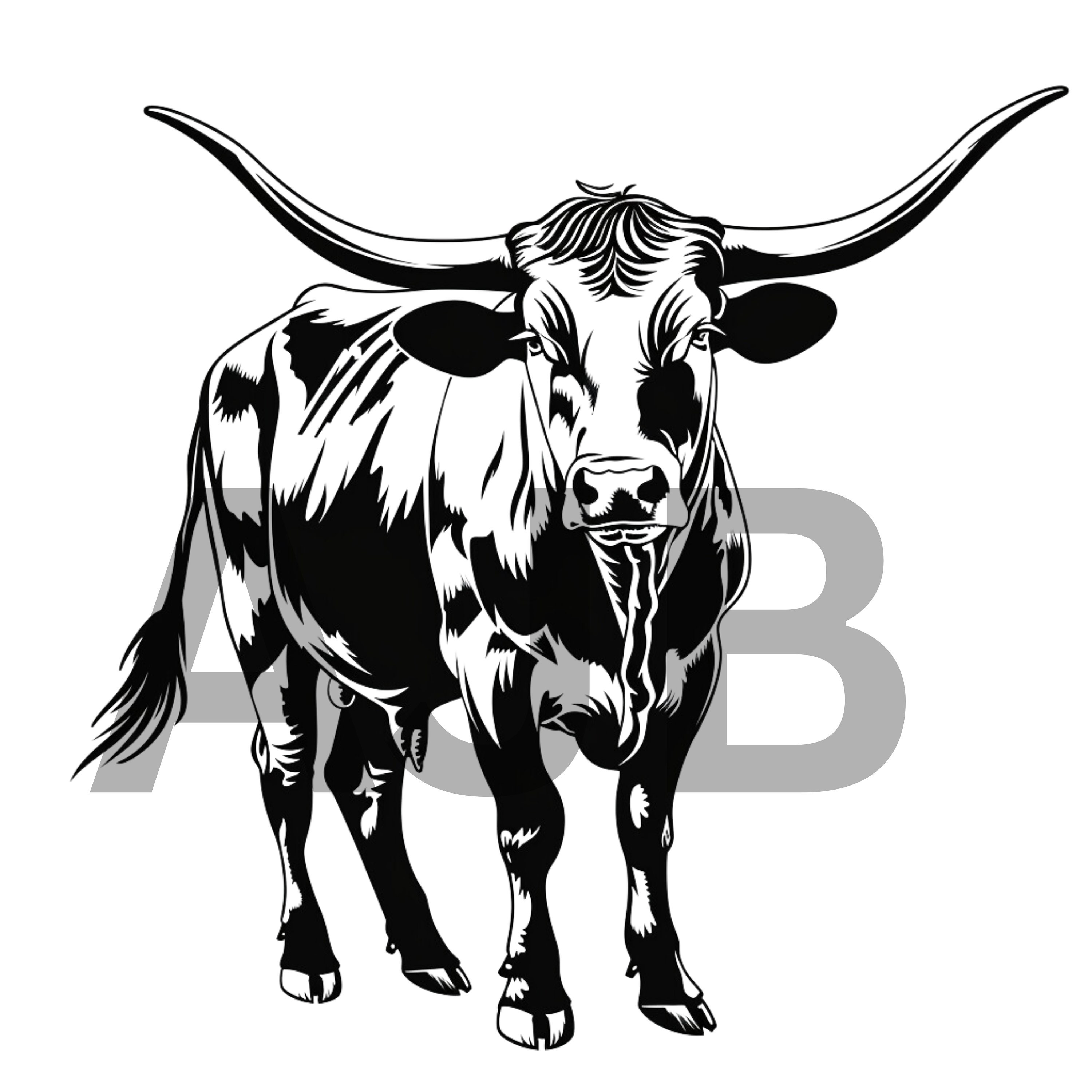 Cow Svg, Cow Png, Cow Dxf, Cow Cricut File, Cow T-shirt Design, Cow ...