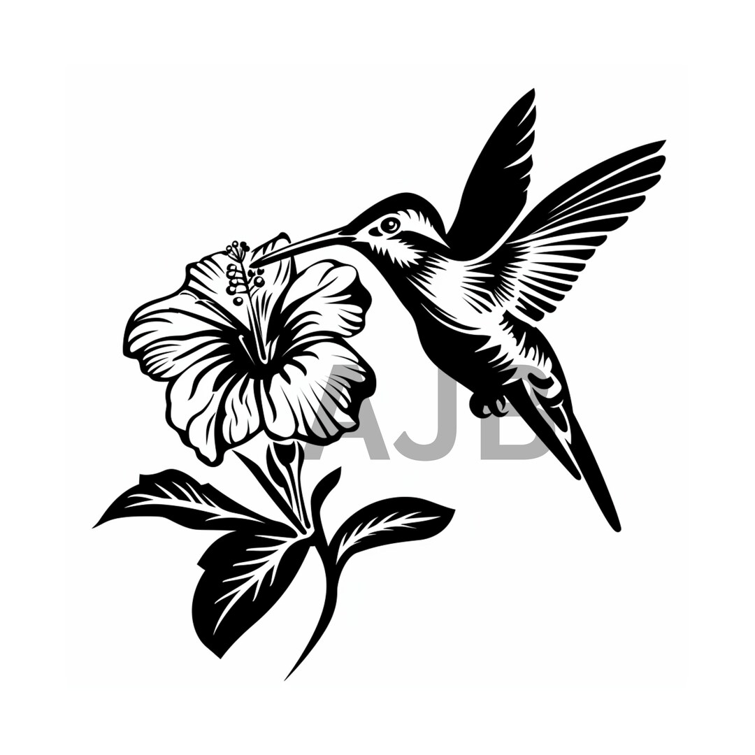 Hummingbird Svg File, Hummingbird Png File, Hummingbird Dxf File ...