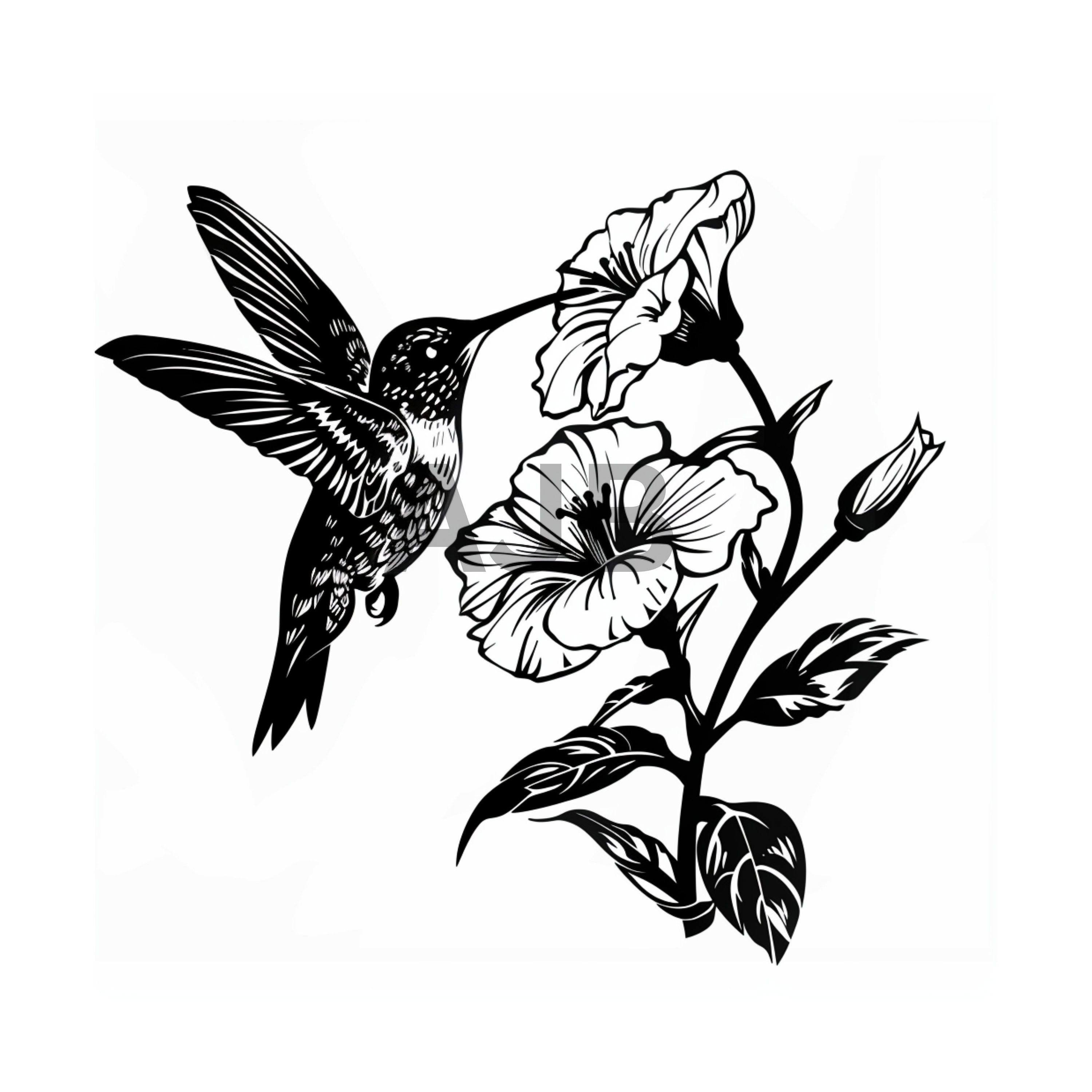 Hummingbird Svg File, Hummingbird Png File, Hummingbird Dxf File ...