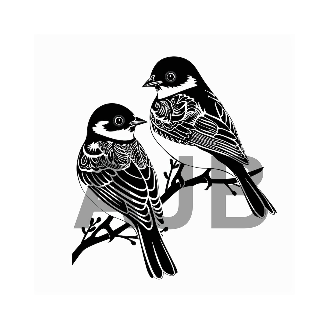 Bird Svg File, Bird Png File, Bird Dxf File, Bird Laser Engraving File ...