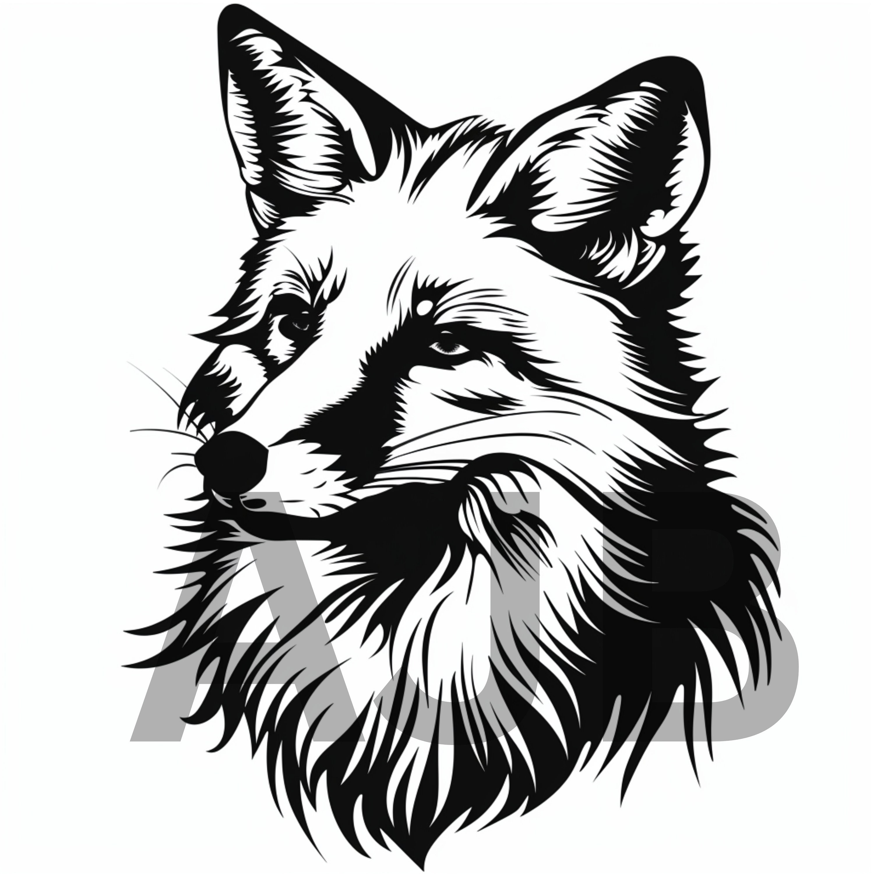 Fox Svg, Fox Png, Fox Dxf, Fox Cricut File, Fox T-shirt Design, Fox ...