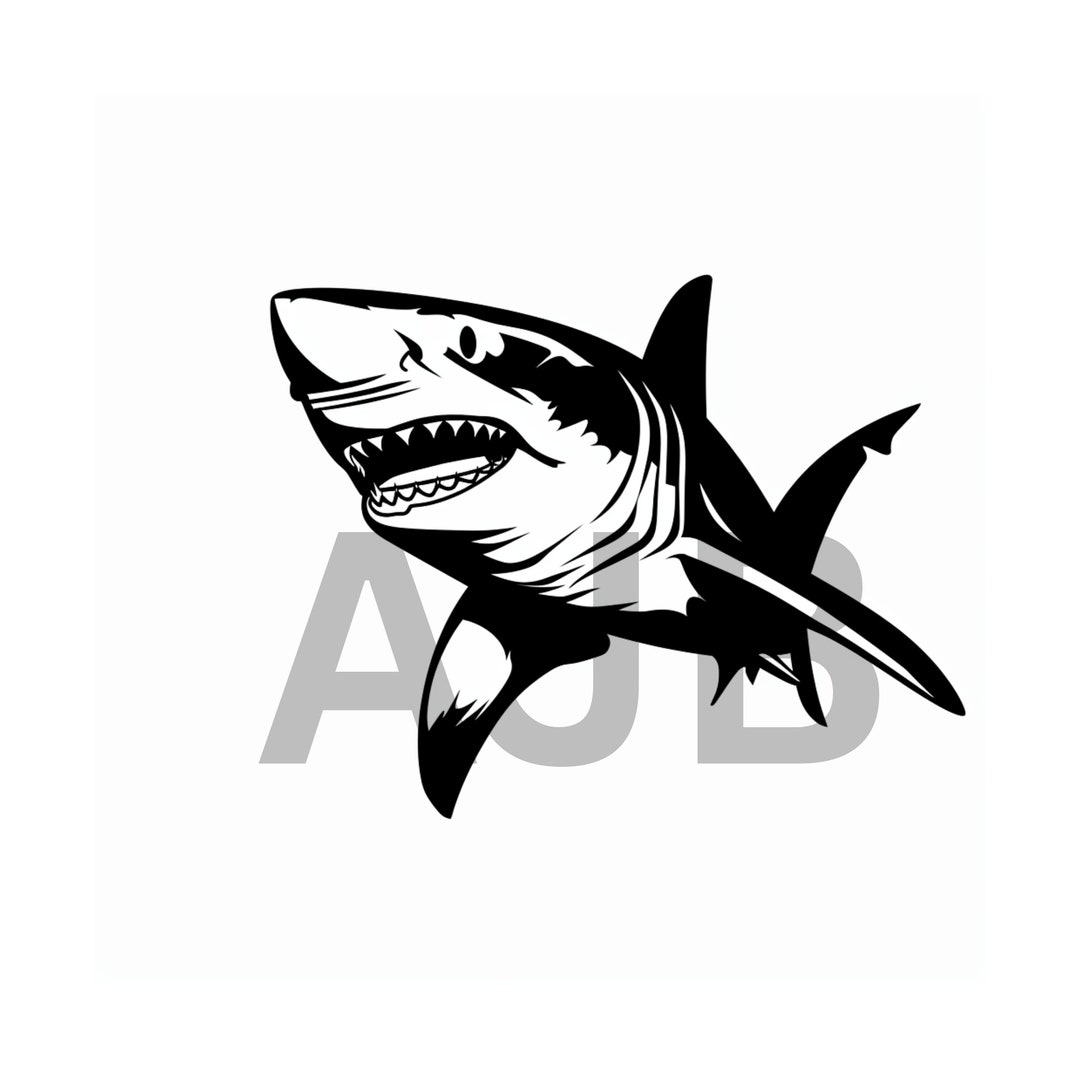 Shark Svg, Shark Png, Shark Dxf ,shark T-shirt Design, Shark Cricut ...