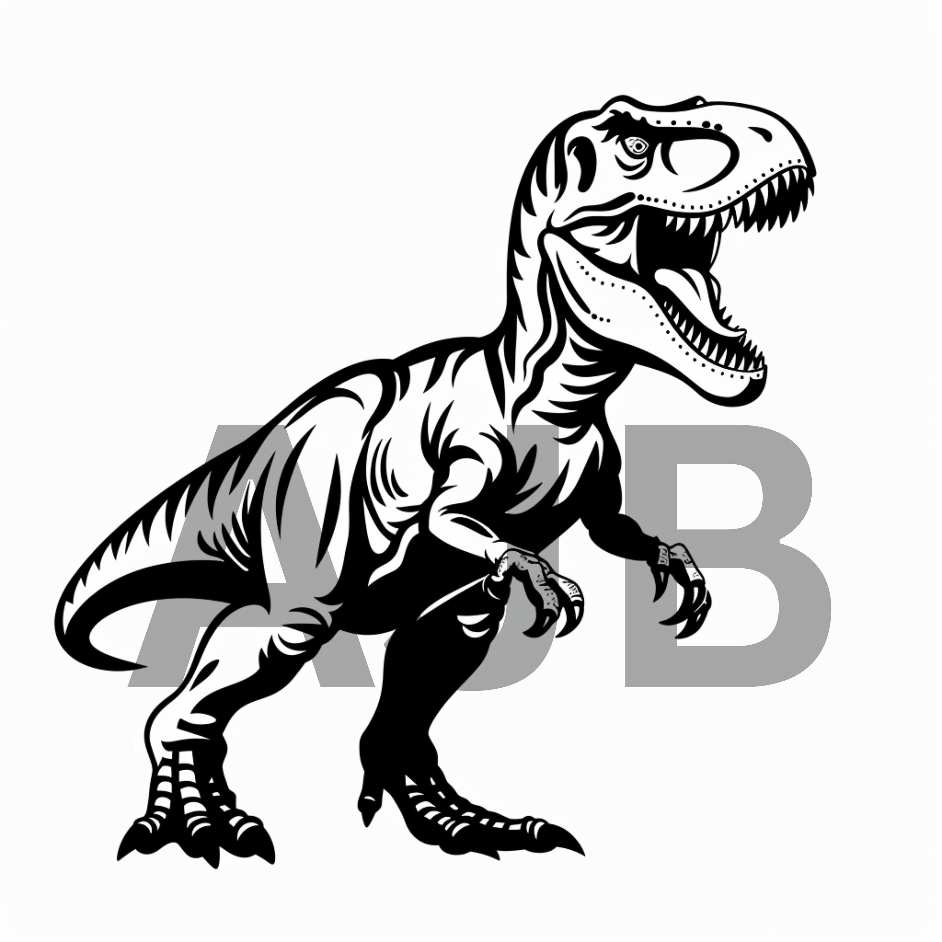 Dinosaur Svg File, Dinosaur Png File, Dinosaur Dxf File, Dinosaur Laser ...