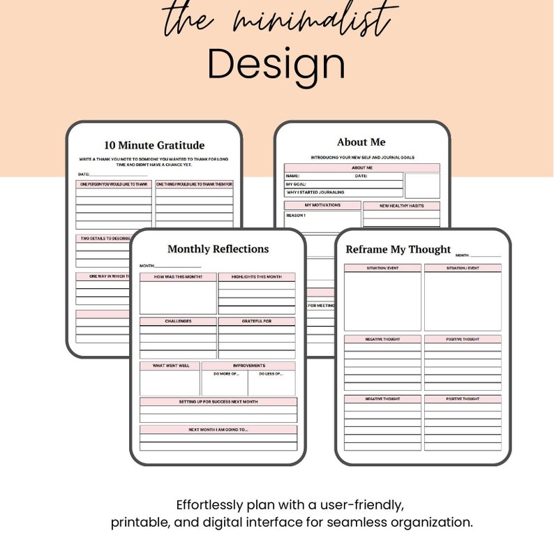 Gratitude Planner Mindfulness 2024 Planner Wellness Planner Thankful ...