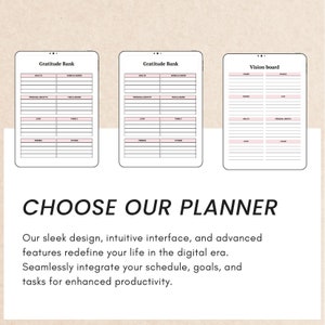 Gratitude Planner Mindfulness 2024 Planner Wellness Planner Thankful ...