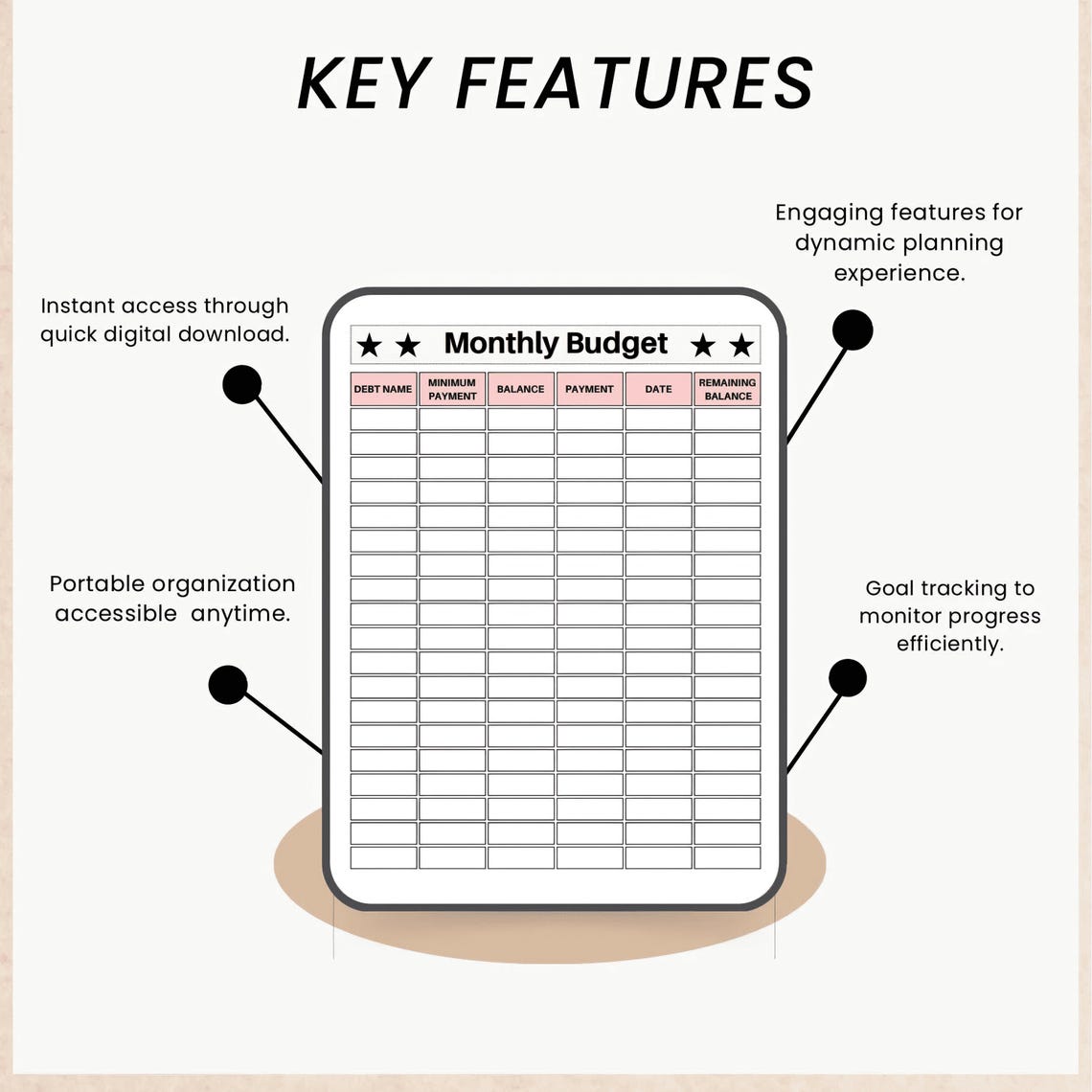 Busy Mom Digital Planner Home Management Printable Ultimate Life ...