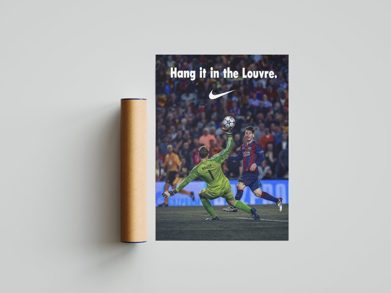Lionel Messi Vs Neuer Poster Print - Etsy