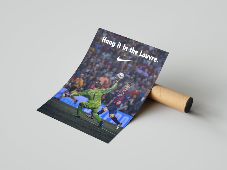 Lionel Messi Vs Neuer Poster Print - Etsy Canada