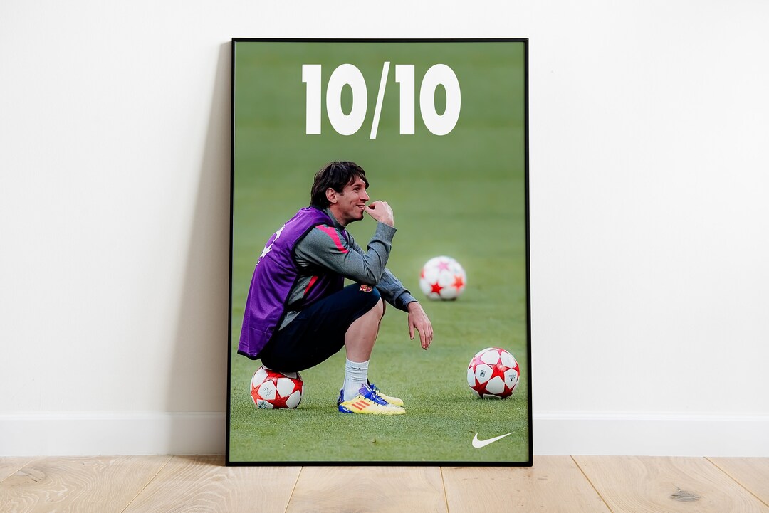 Lionel Messi Vs Manchester United Poster Print - Etsy