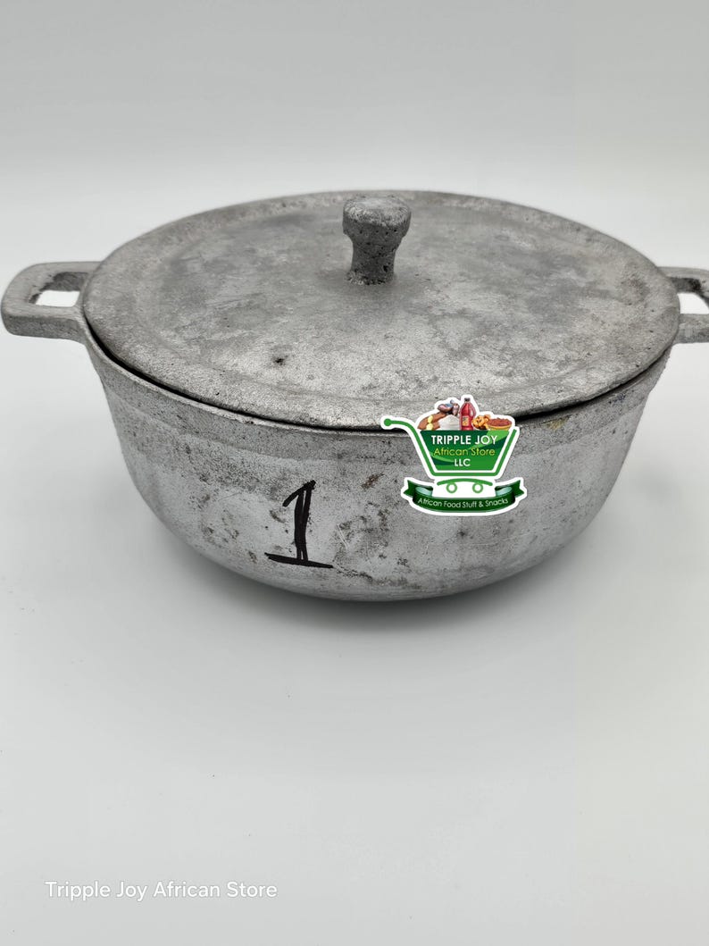African Cast Iron Pot: Traditional Outdoor Kettle - Etsy