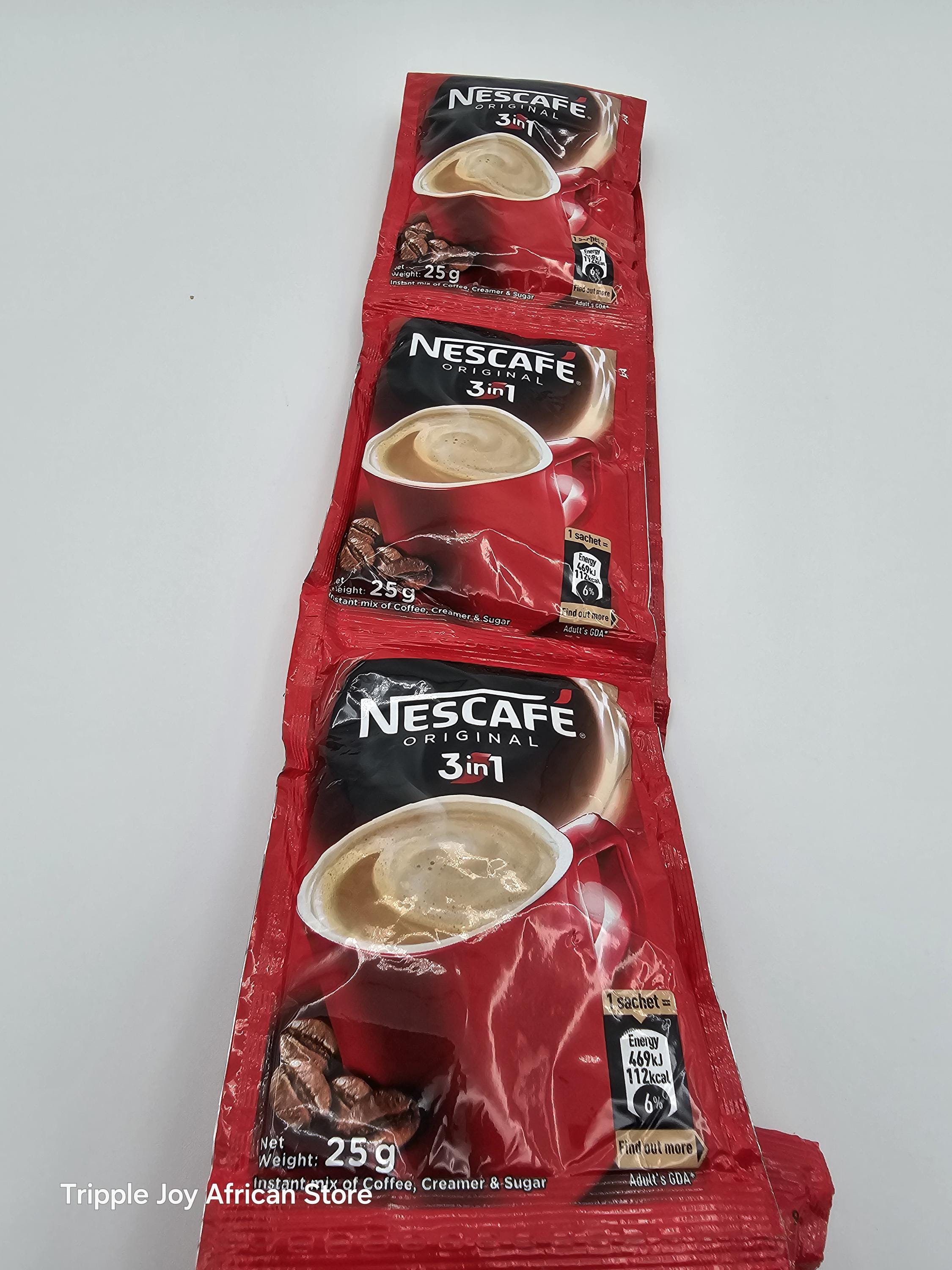 Nescafe 3 in 1 Instant Coffee 25g X 10pcs - Etsy