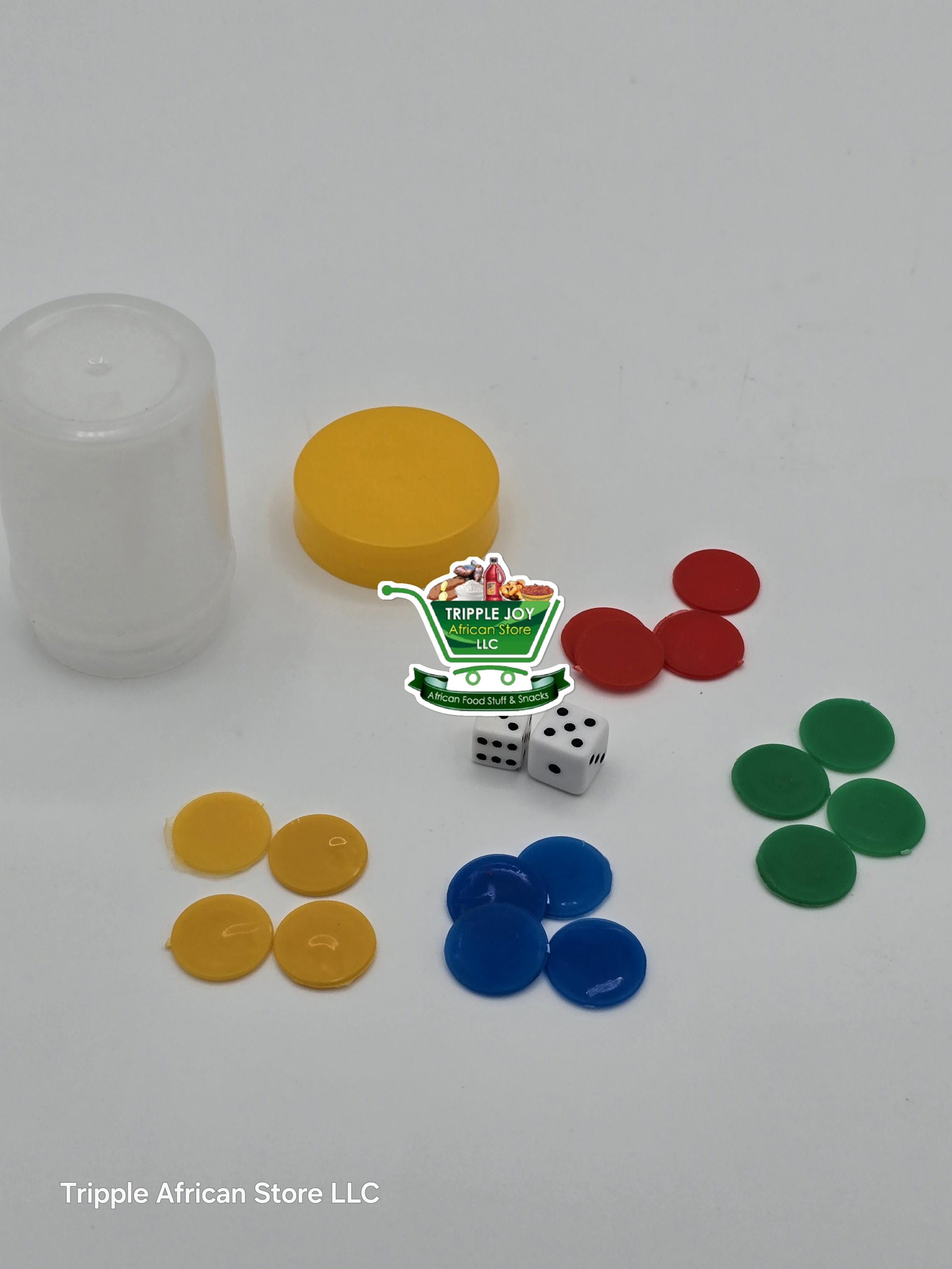 Ludo Board Game With Dice and 2 Seeds - Etsy