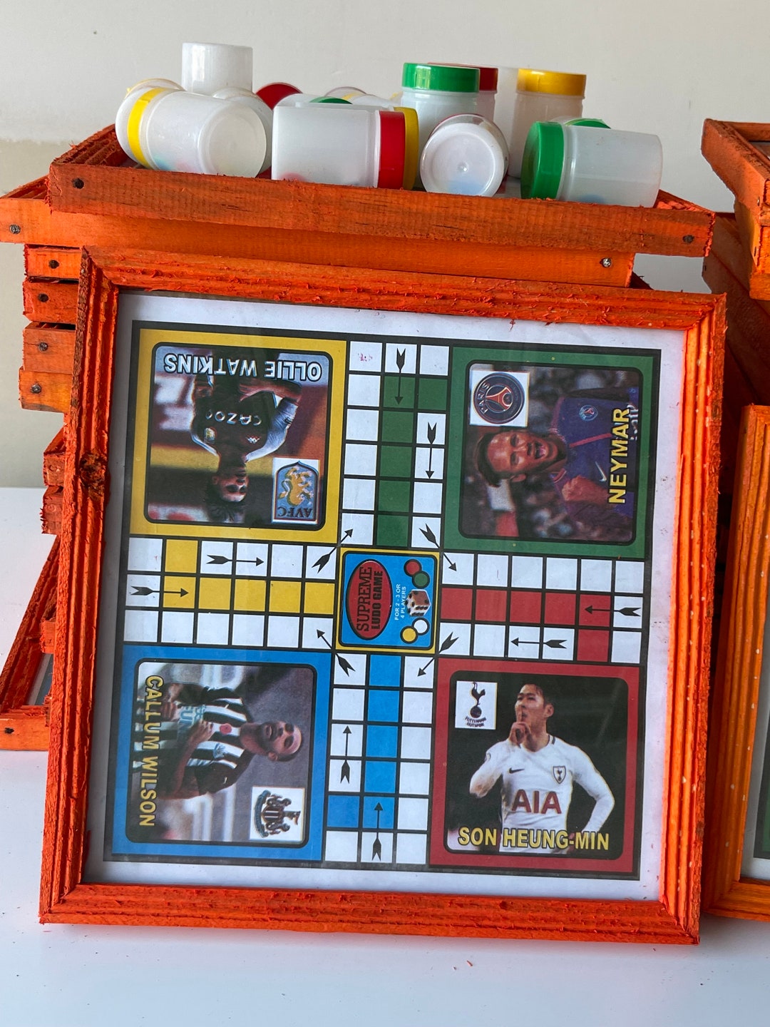 Ludo Board Game With Dice and 2 Seeds - Etsy