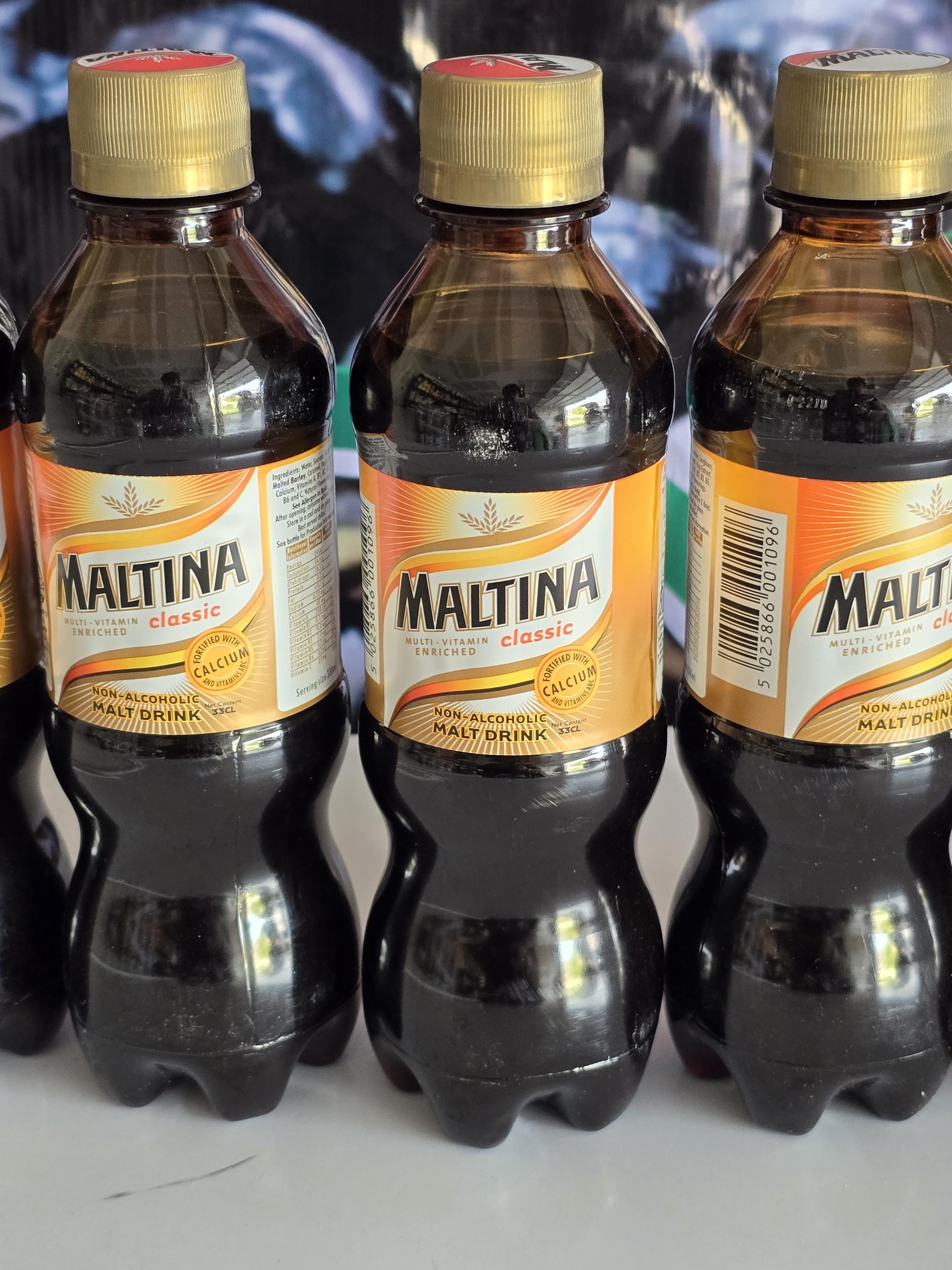 Maltina Non Alcoholic Drink 330ml 33cl Plastic - Etsy