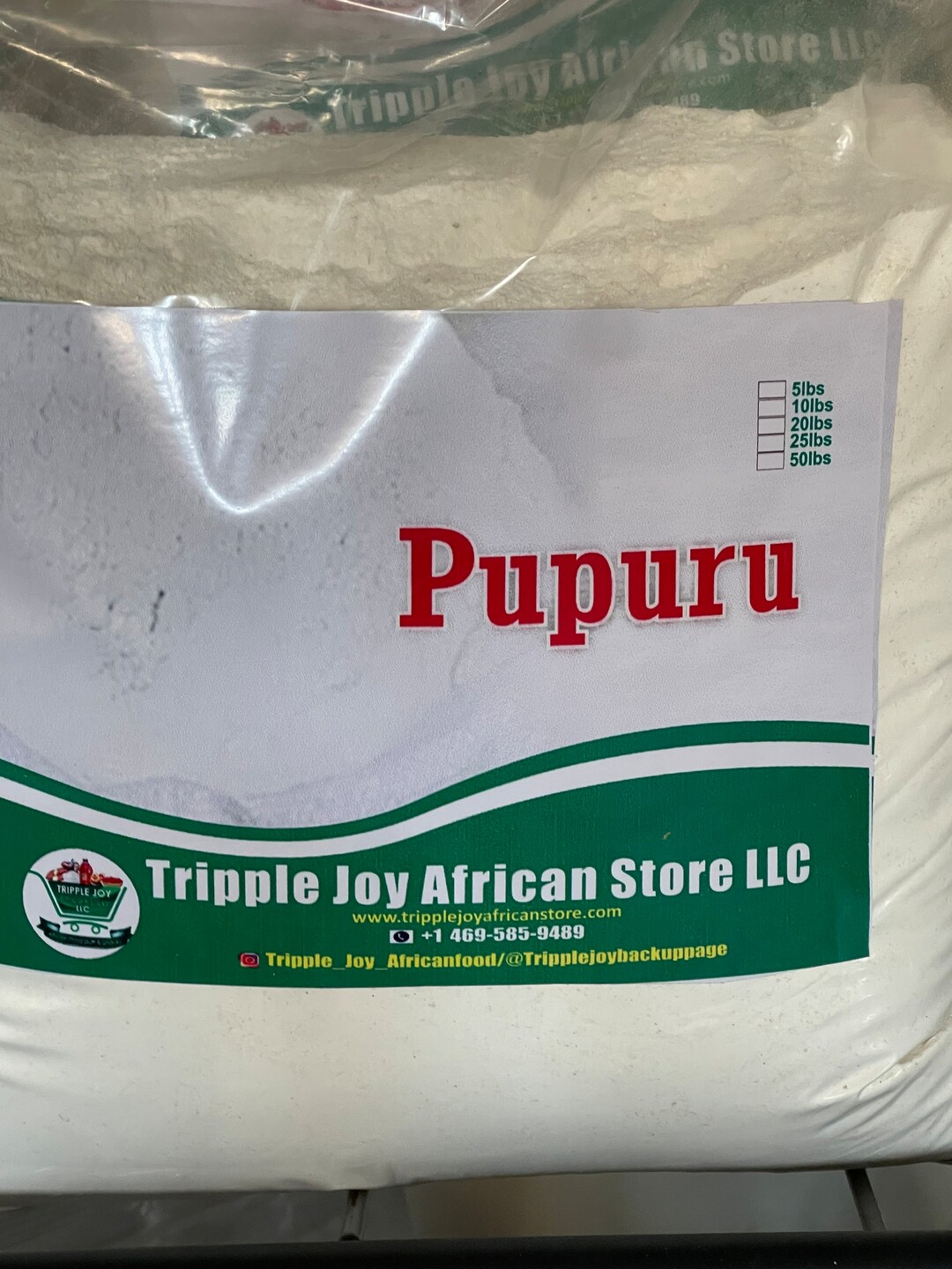 Pupuru( Cassava Flour) - Etsy