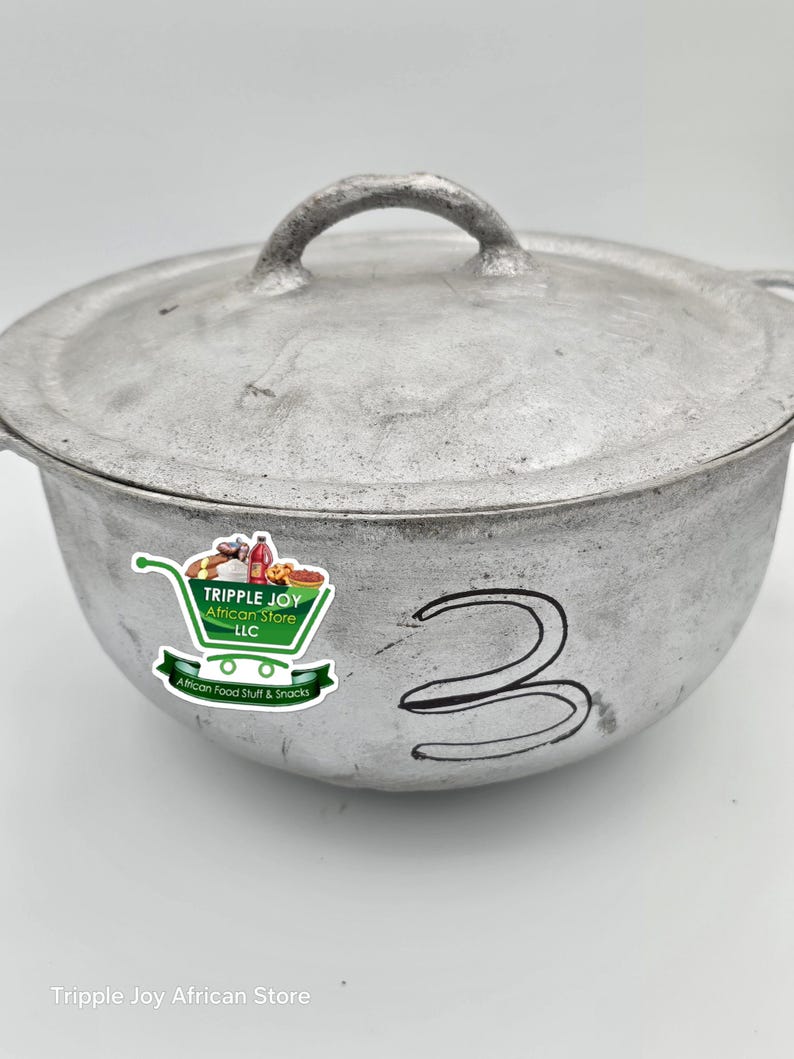 African Cast Iron Pot: Traditional Outdoor Kettle - Etsy