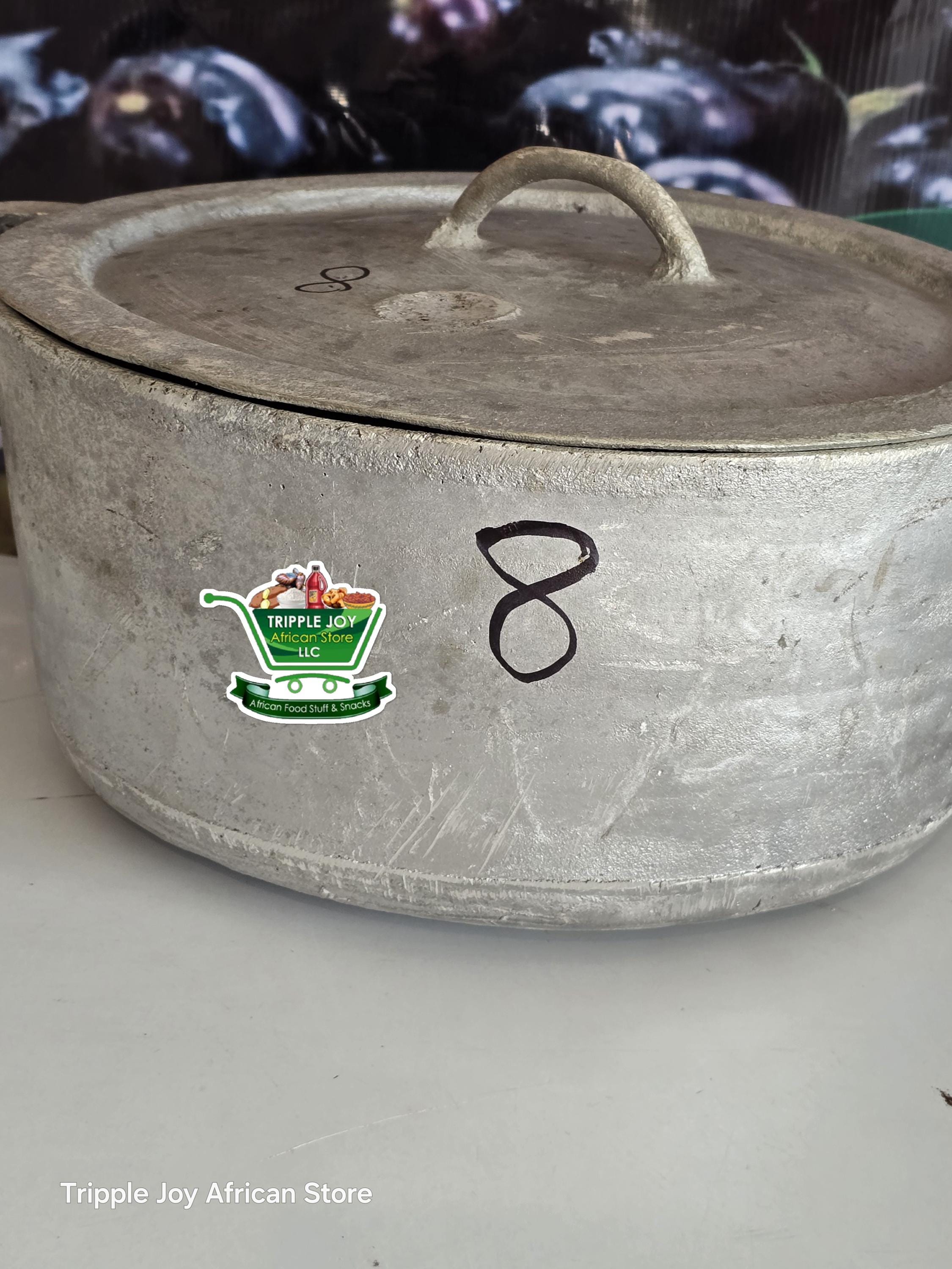African Cast Iron Pot: Traditional Outdoor Kettle - Etsy