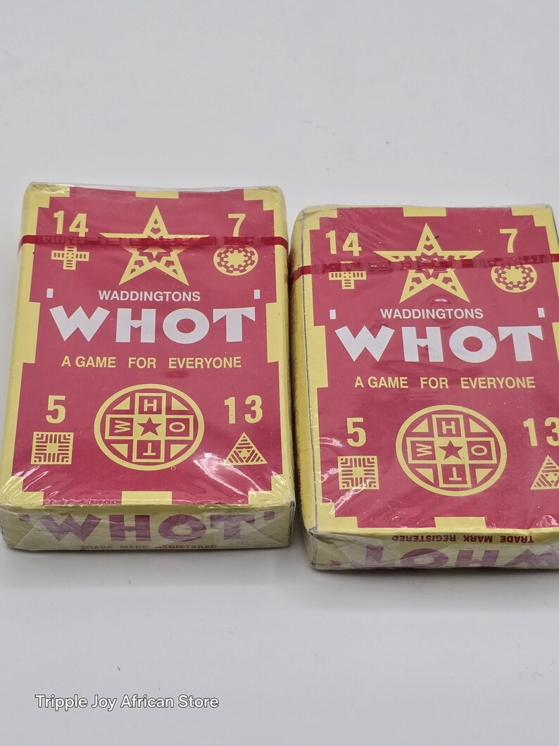 Whot Game Card - Etsy