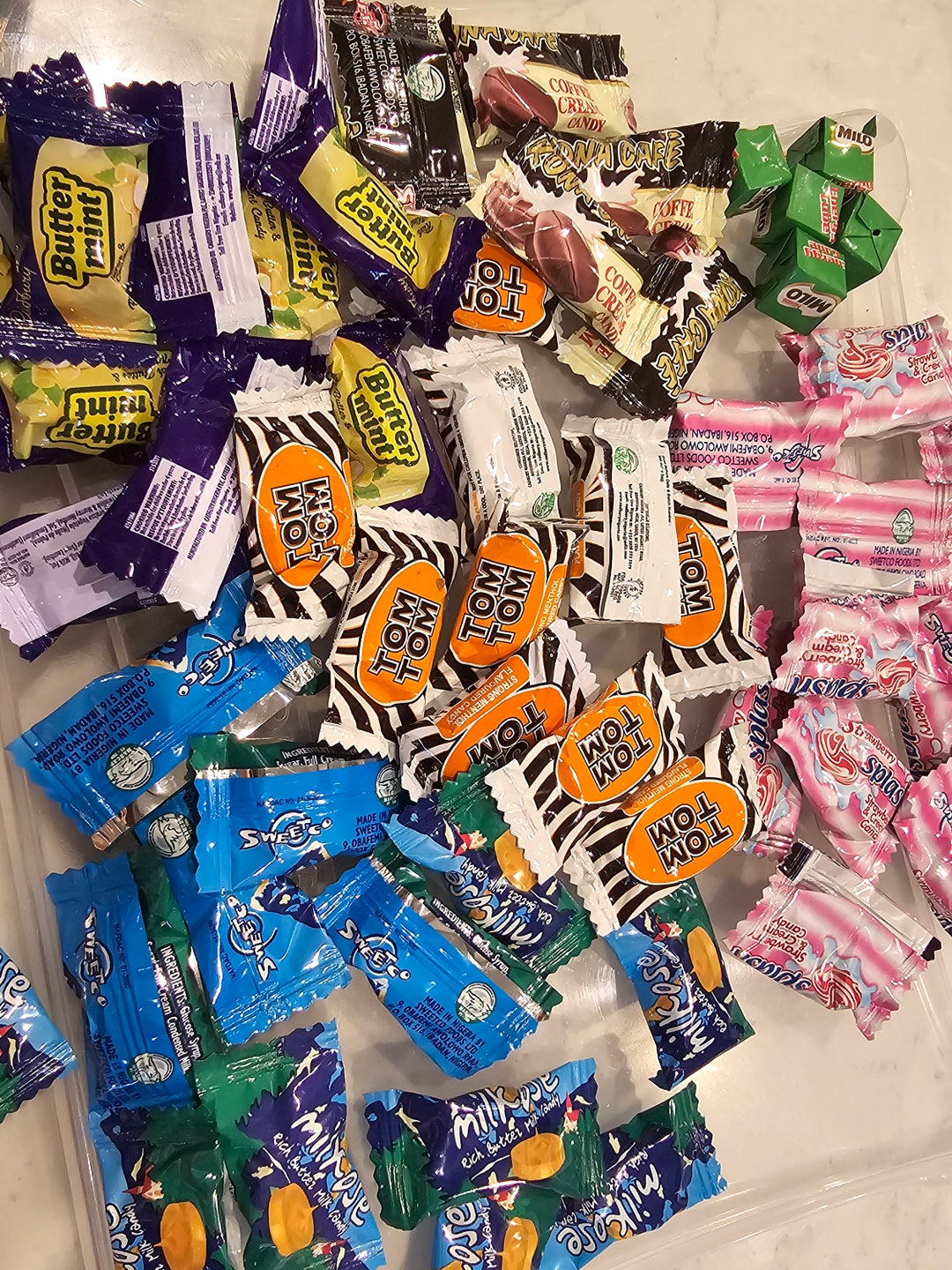 Nigerian Varieties Candies Mixture( 50 Pcs in a Bag) - Etsy