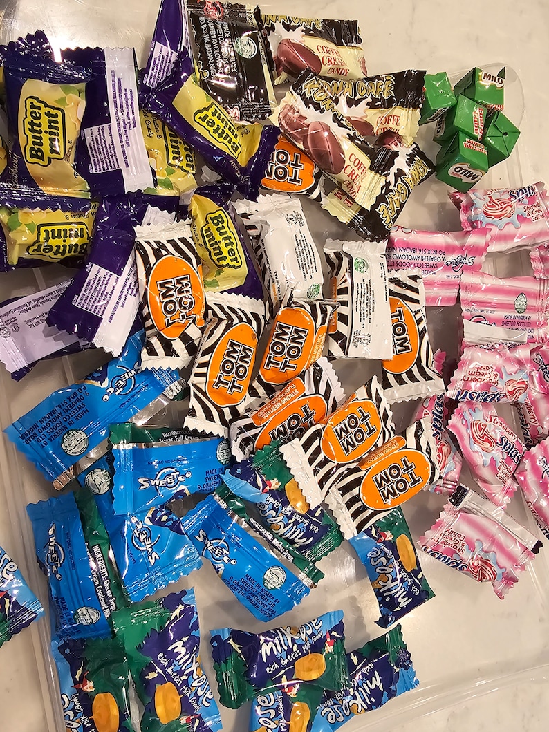 Nigerian Varieties Candies Mixture( 50 Pcs in a Bag) - Etsy