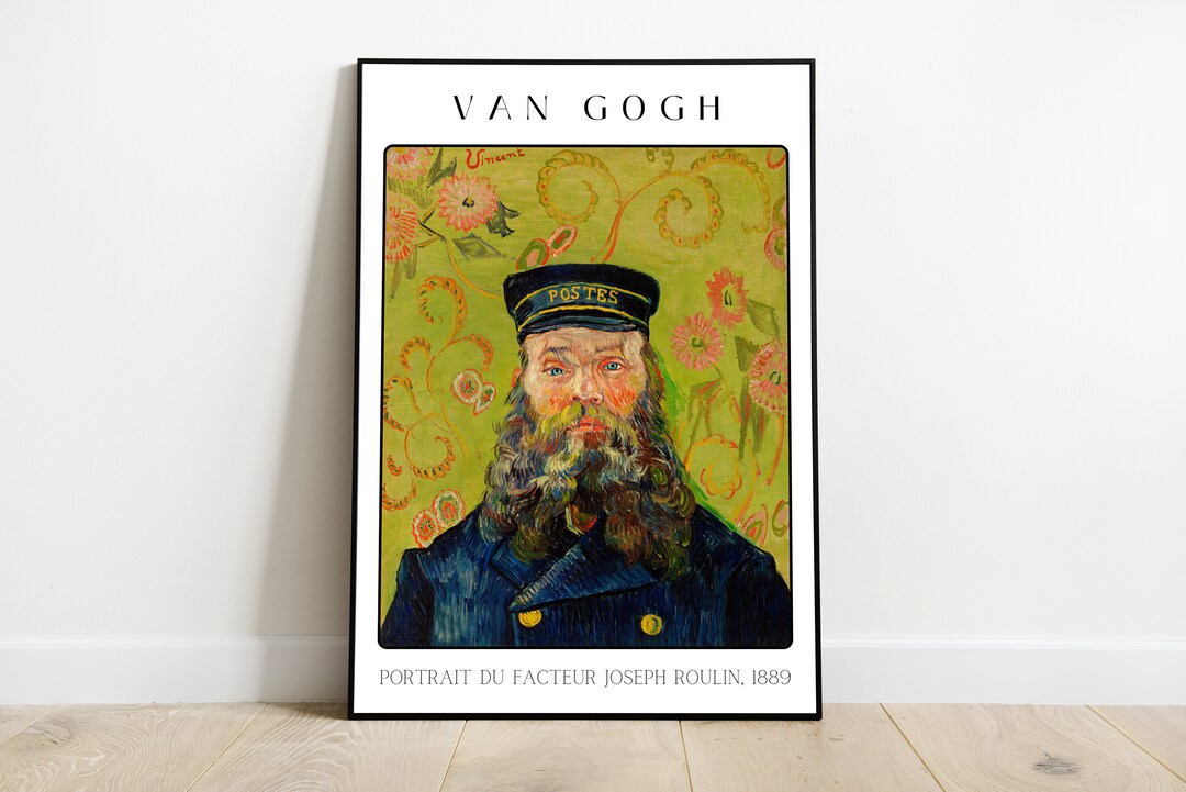 Affiche Murale Vincent Van Gogh Portrait Du Facteur Joseph Roulin De ...