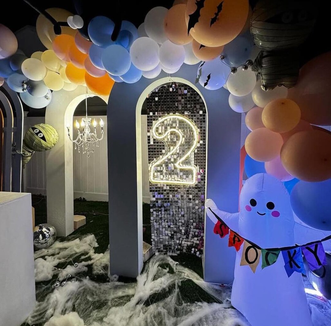 Number Neon Sign Number Neon Signs for Birthdays, 0-9 Neon Sign Custom ...