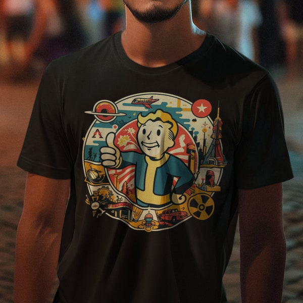 Fallout Vault Boy Shirt - Etsy