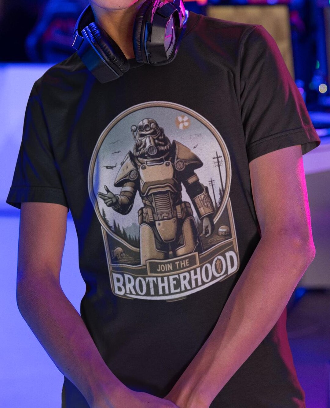 Fallout Unity Vanguard: Brotherhood Crest Tee - Etsy