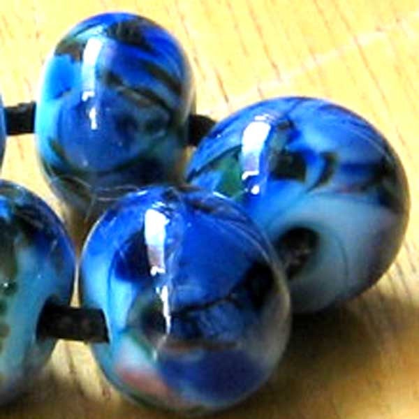 Lampwork Shell Beads - Etsy