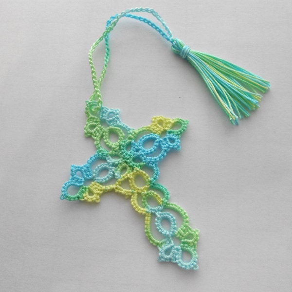 Cross Bookmark - Etsy