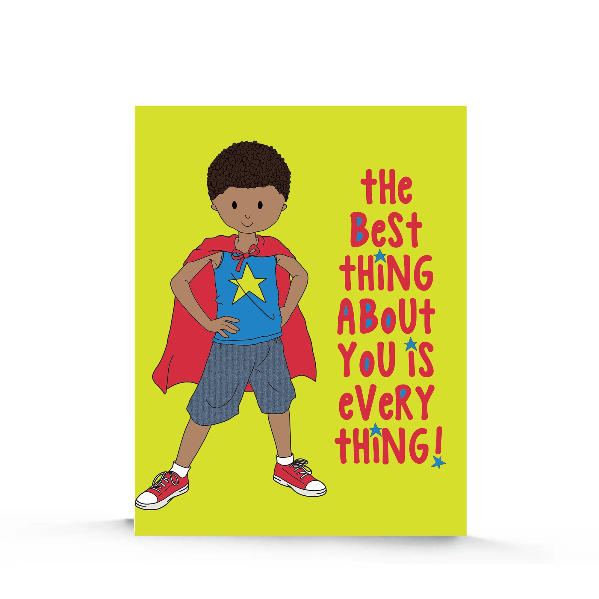 Super Boy Birthday Card | Birthday Cards for Boys | African American ...