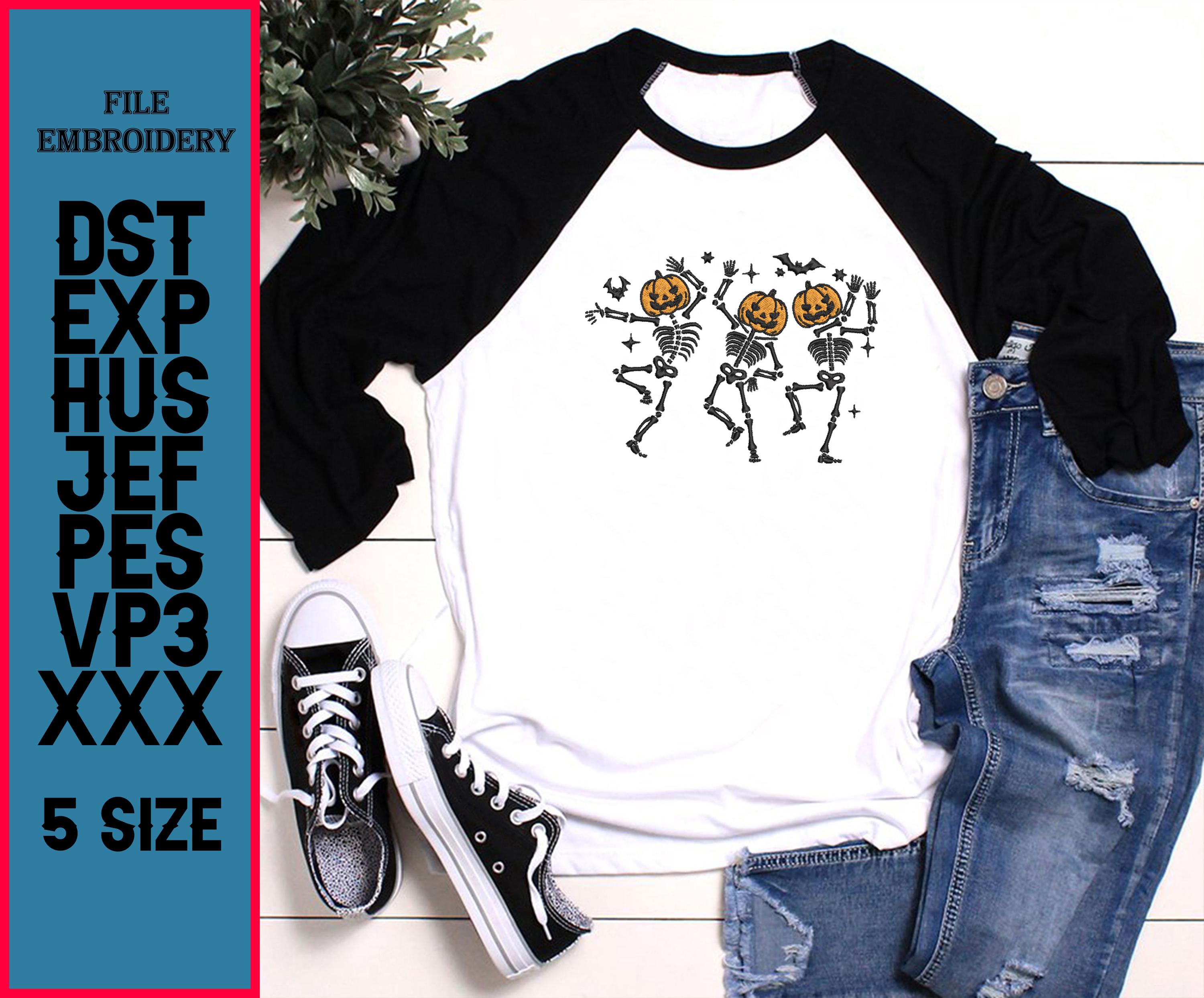 Dancing Skeleton Embroidery Designs, Halloween Cowboy Skeleton Machine ...